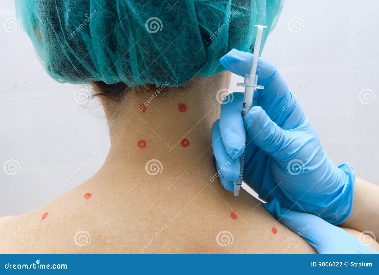Injection stock photo. Image of medicine, spot, neck, punctum - 9006022
