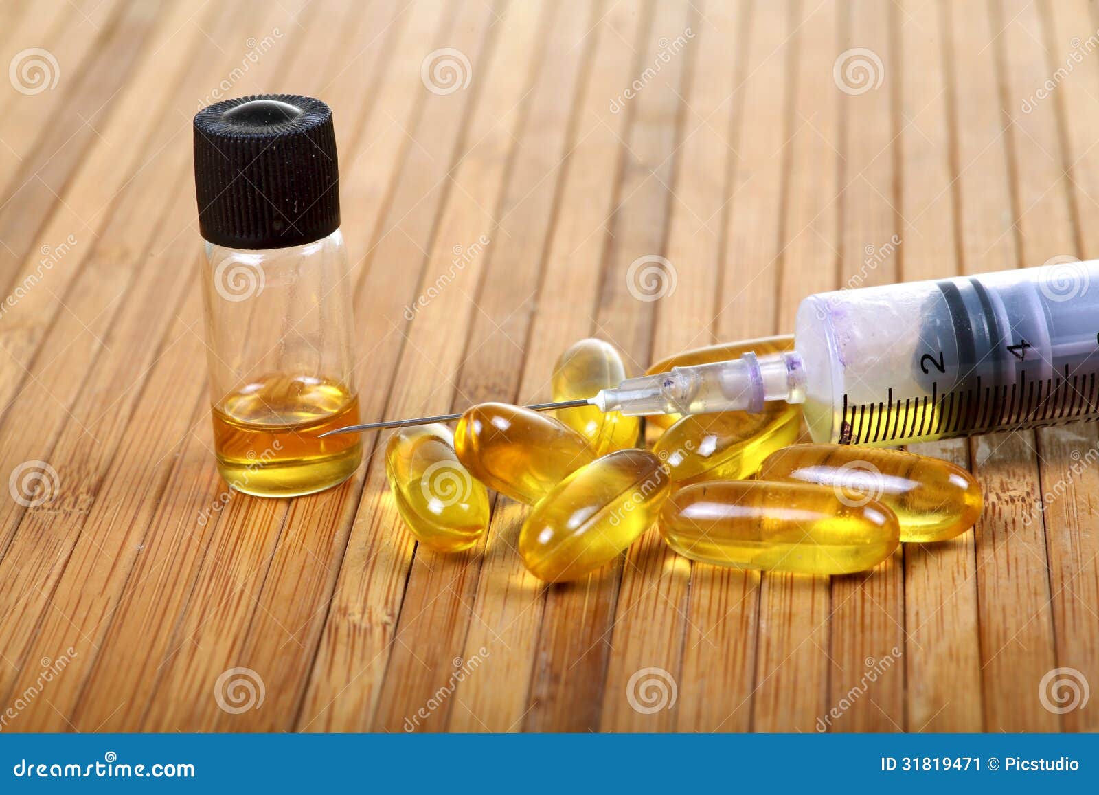 Injection and capsules stock image. Image of colored - 31819471