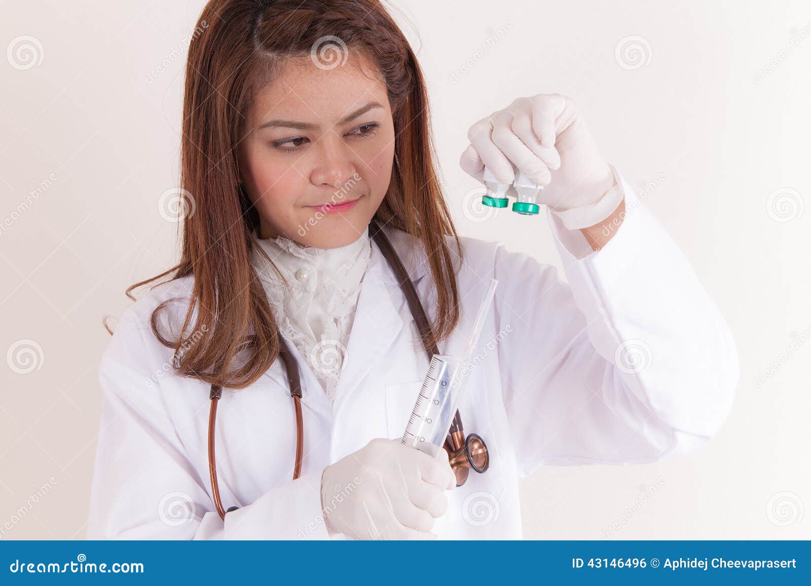 Injection for cure stock photo. Image of doctor, illness - 43146496