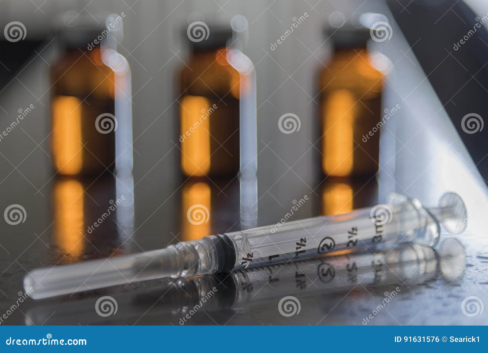 Injection drugs stock photo. Image of insulin, three - 91631576