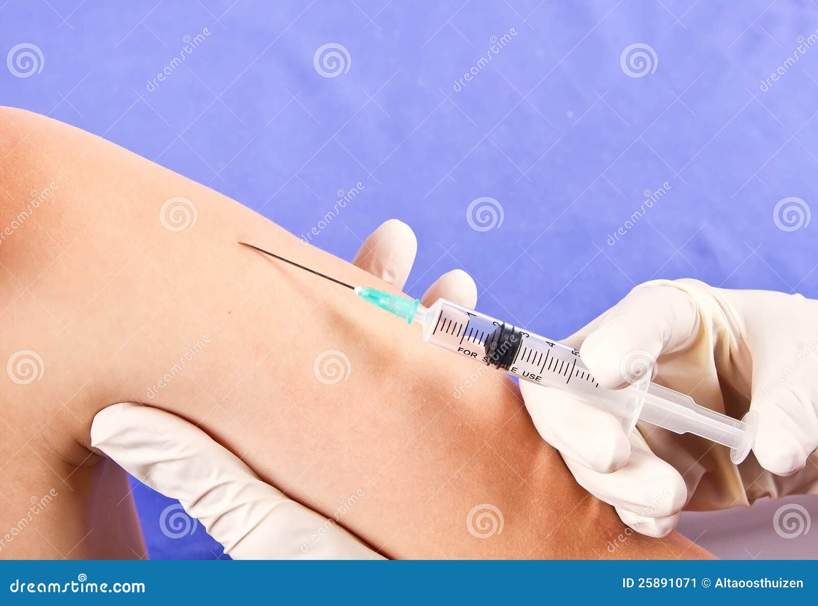 Injection given to a child stock image. Image of needle - 25891071