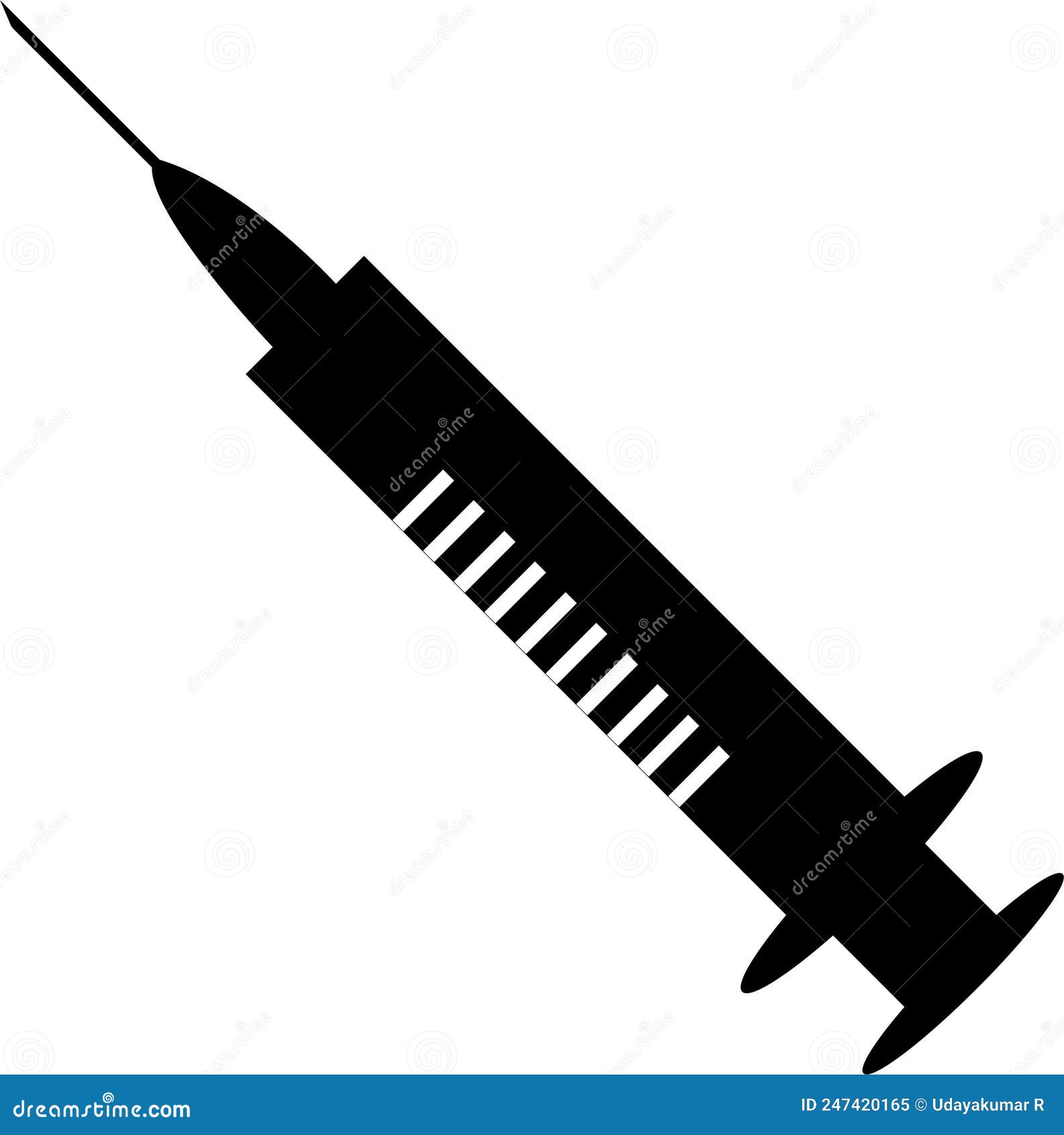 Injection Icon. on White Background Stock Vector - Illustration of ...