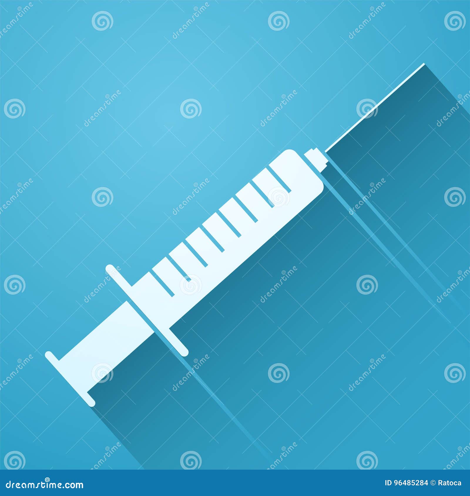 Injection illustration stock vector. Illustration of blue - 96485284