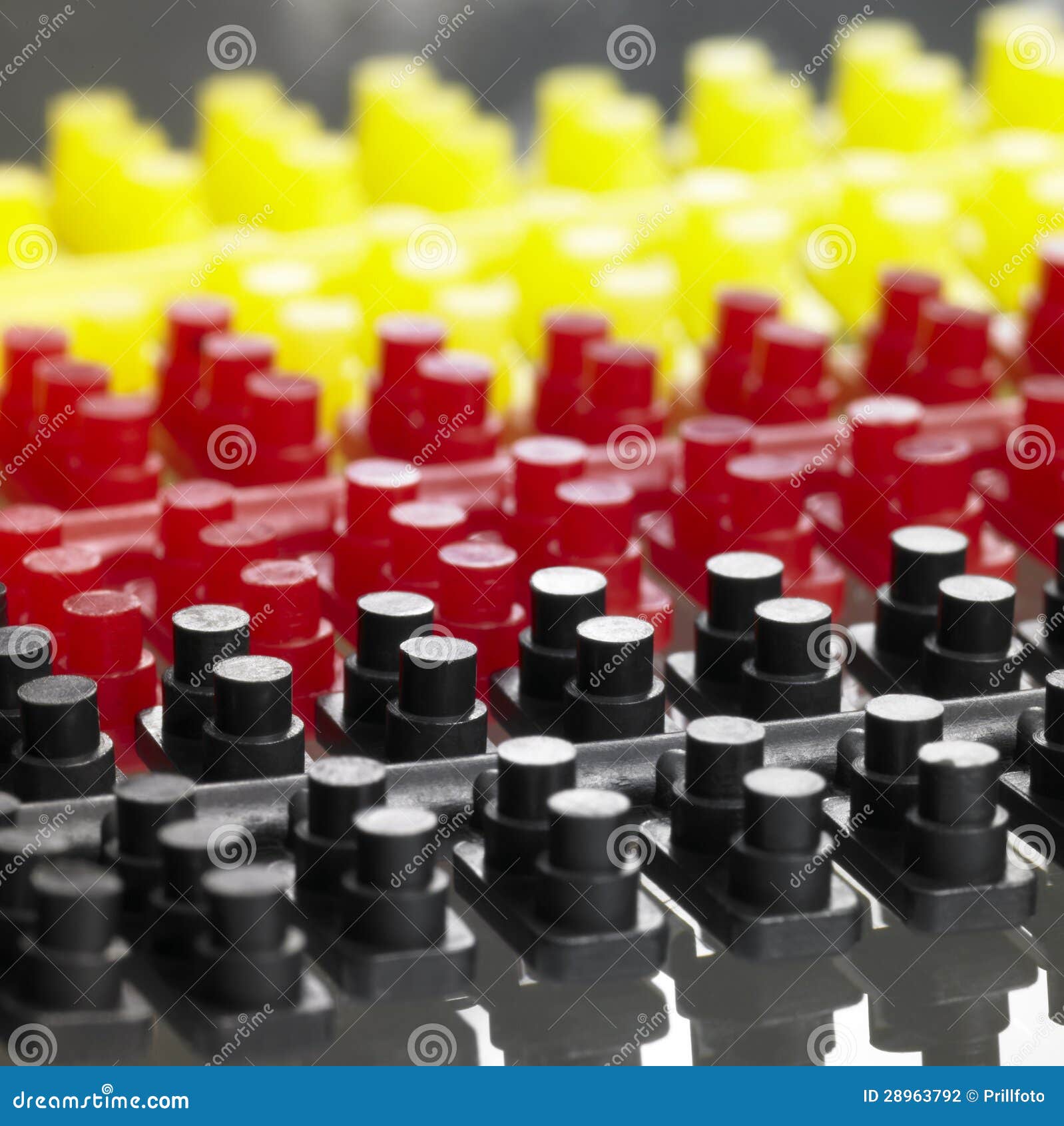 Injection Molded Plastic Pieces Stock Photo - Image of plastic, closeup ...