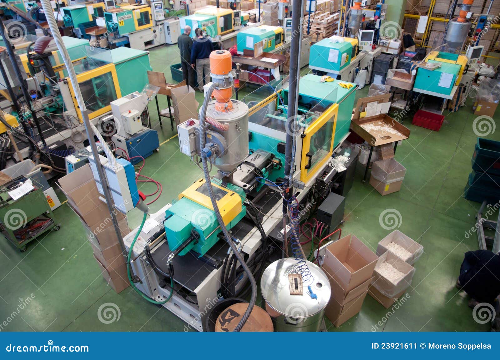 Plastic Injection Machines Royalty-Free Stock Photography ...