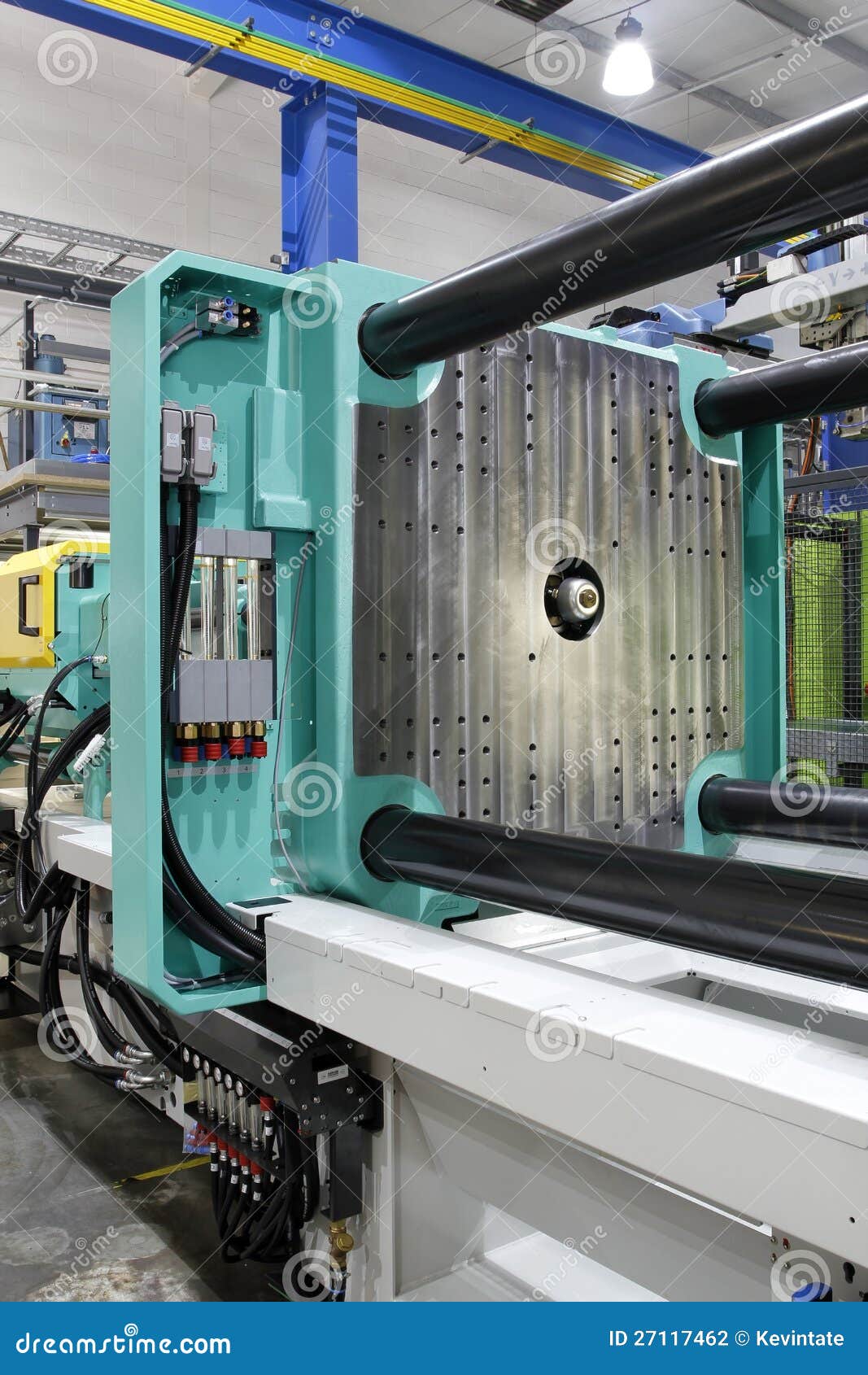 Injection moulding machine stock photo. Image of tool - 27117462