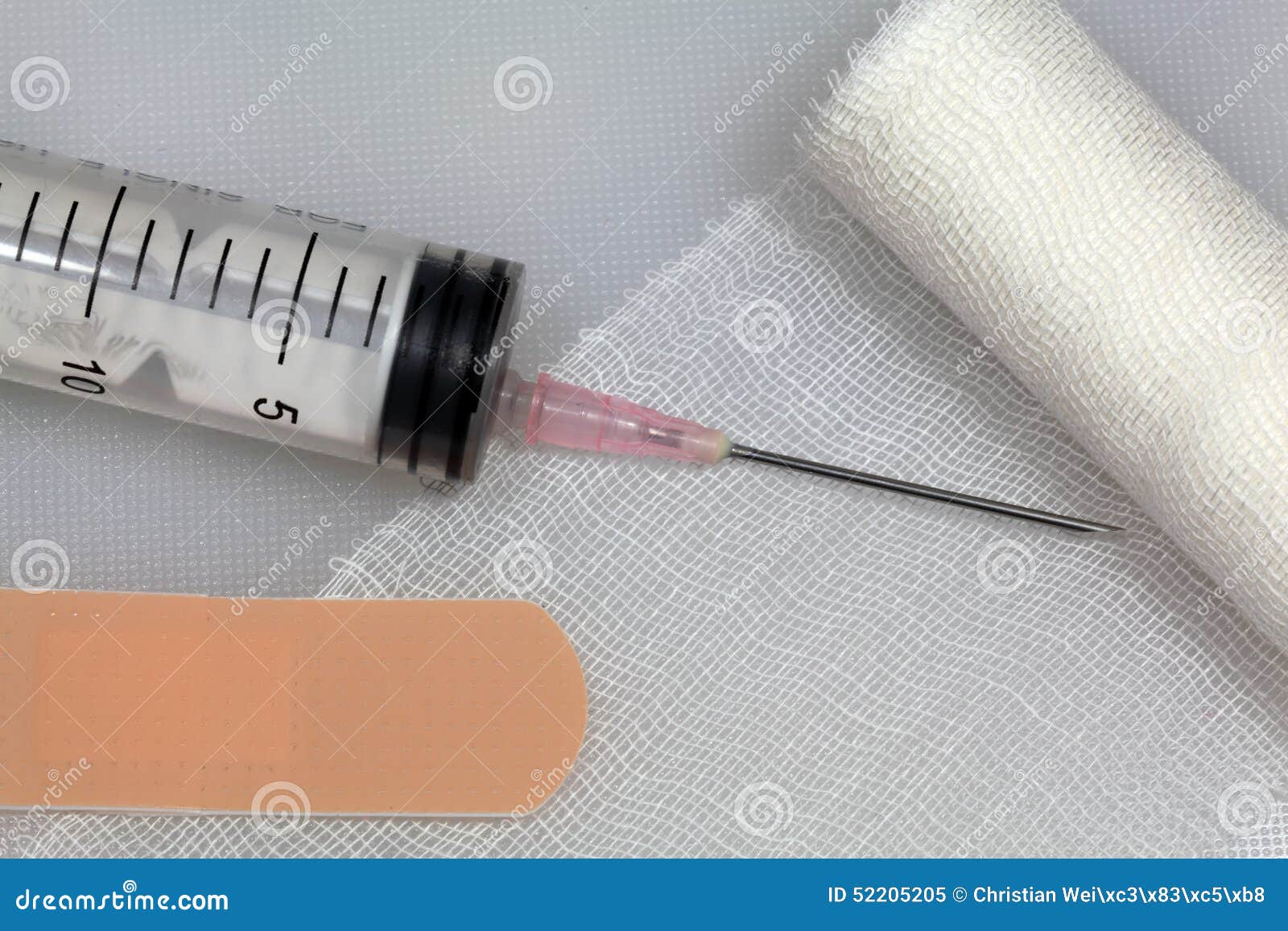 Injection needle stock image. Image of imunisation, healthy - 52205205