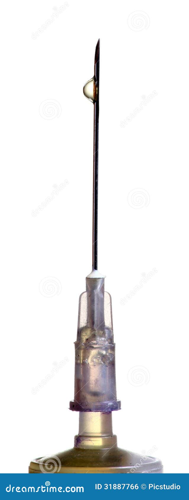 Injection needle stock photo. Image of needle, liqud - 31887766