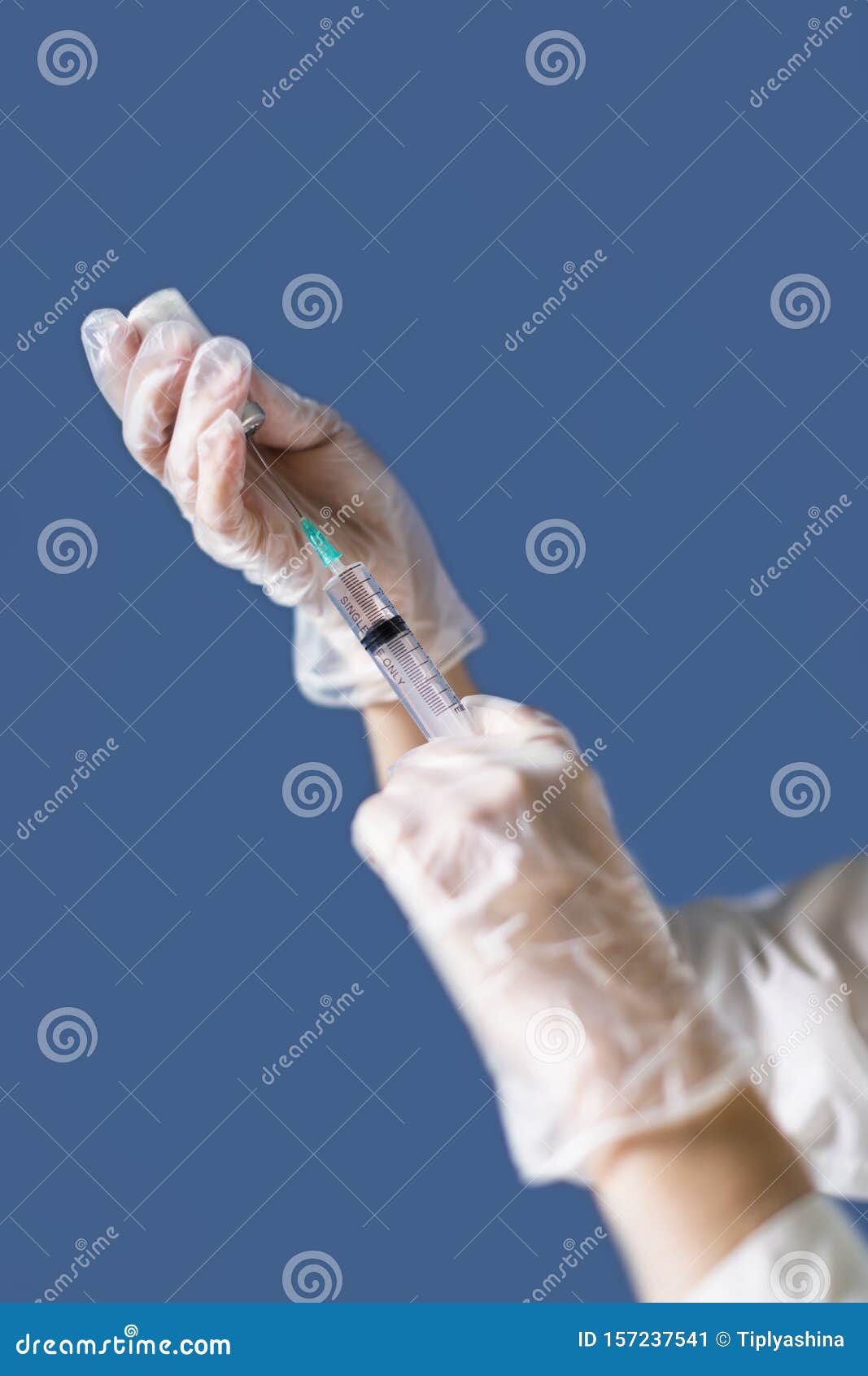Injection preparation stock image. Image of antibiotic - 157237541