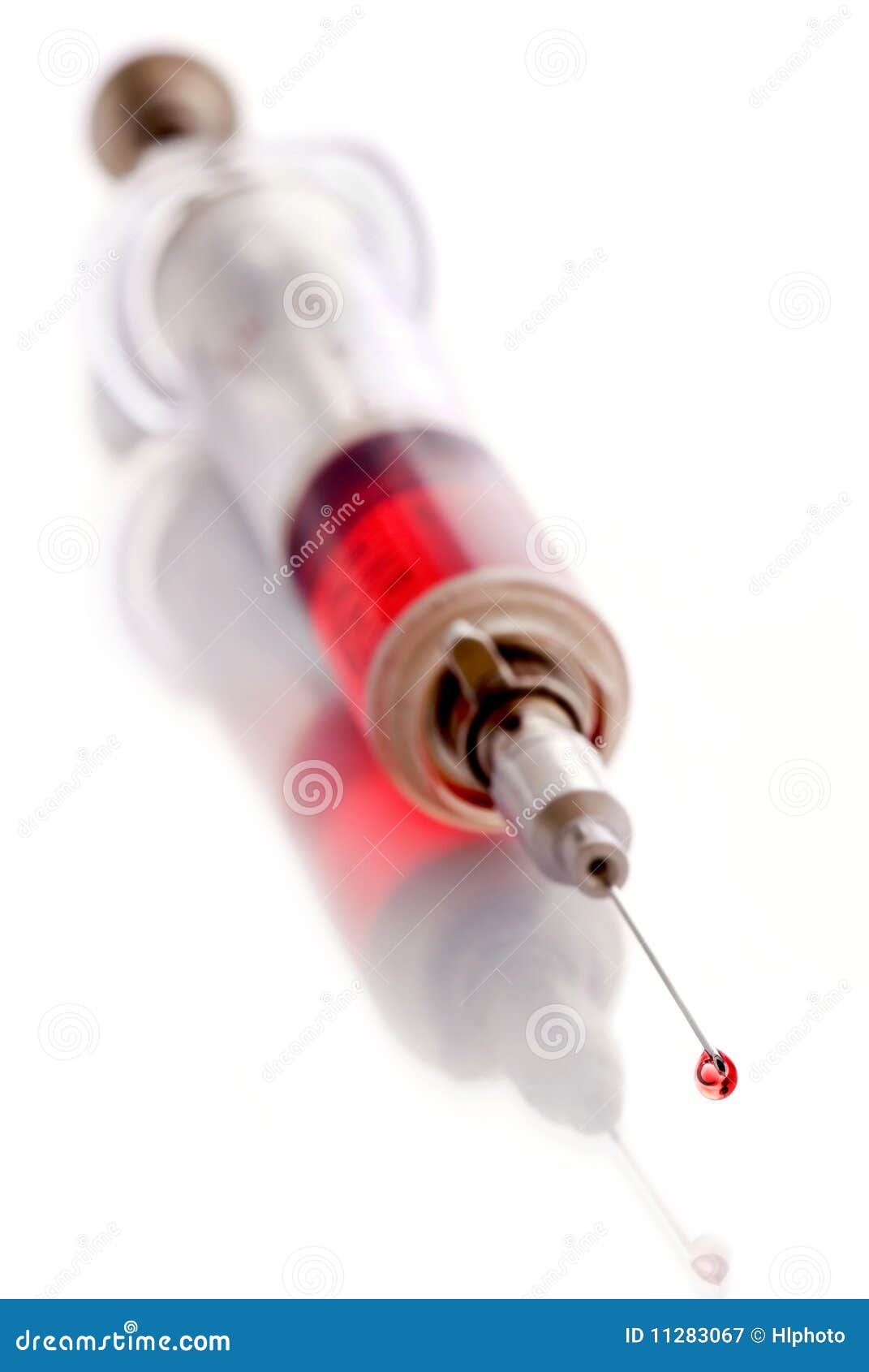 Injection with Serum stock image. Image of medicine, costs - 11283067
