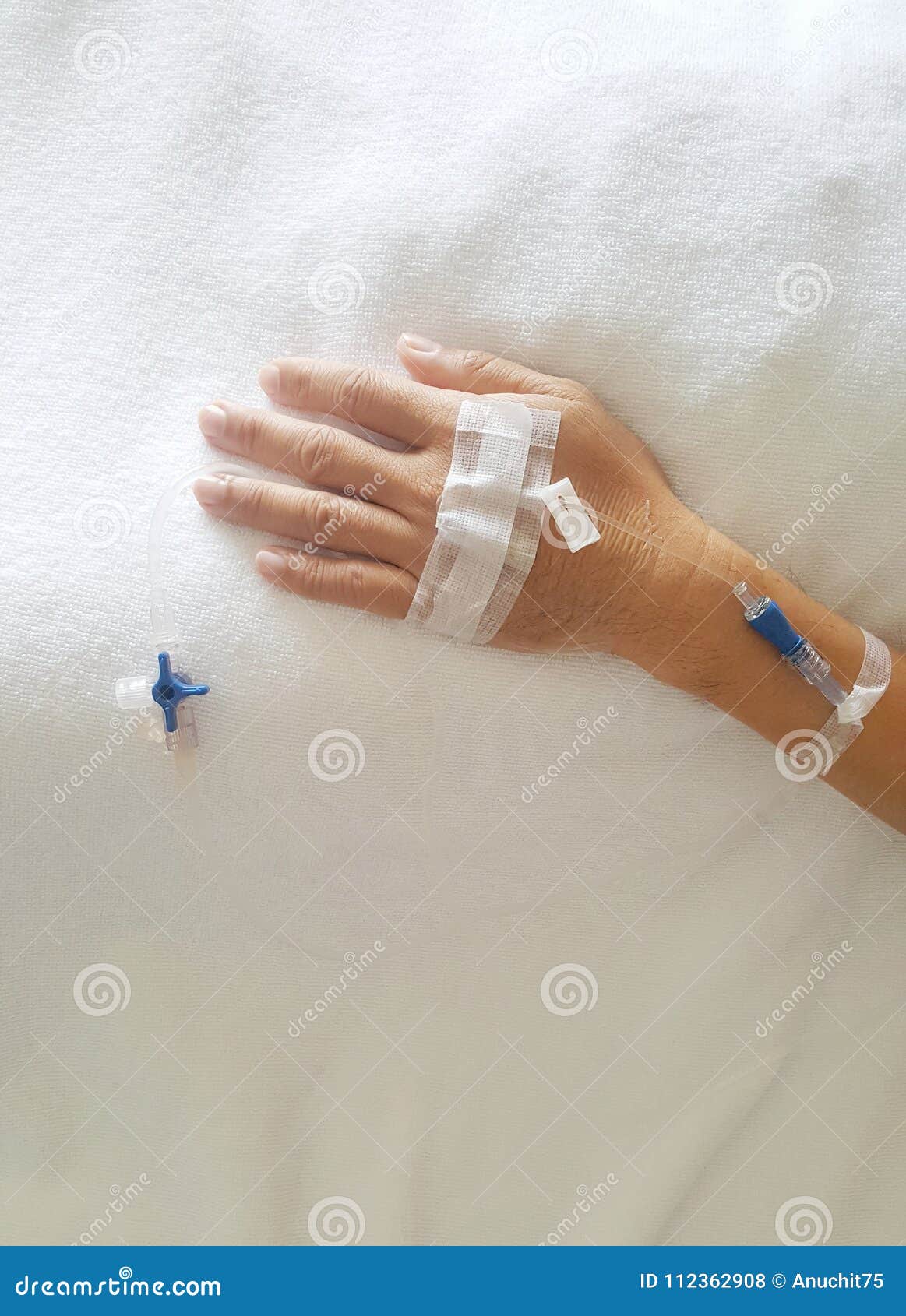 Hand stock photo. Image of hurt, hand, alone, sick, injection - 112362908