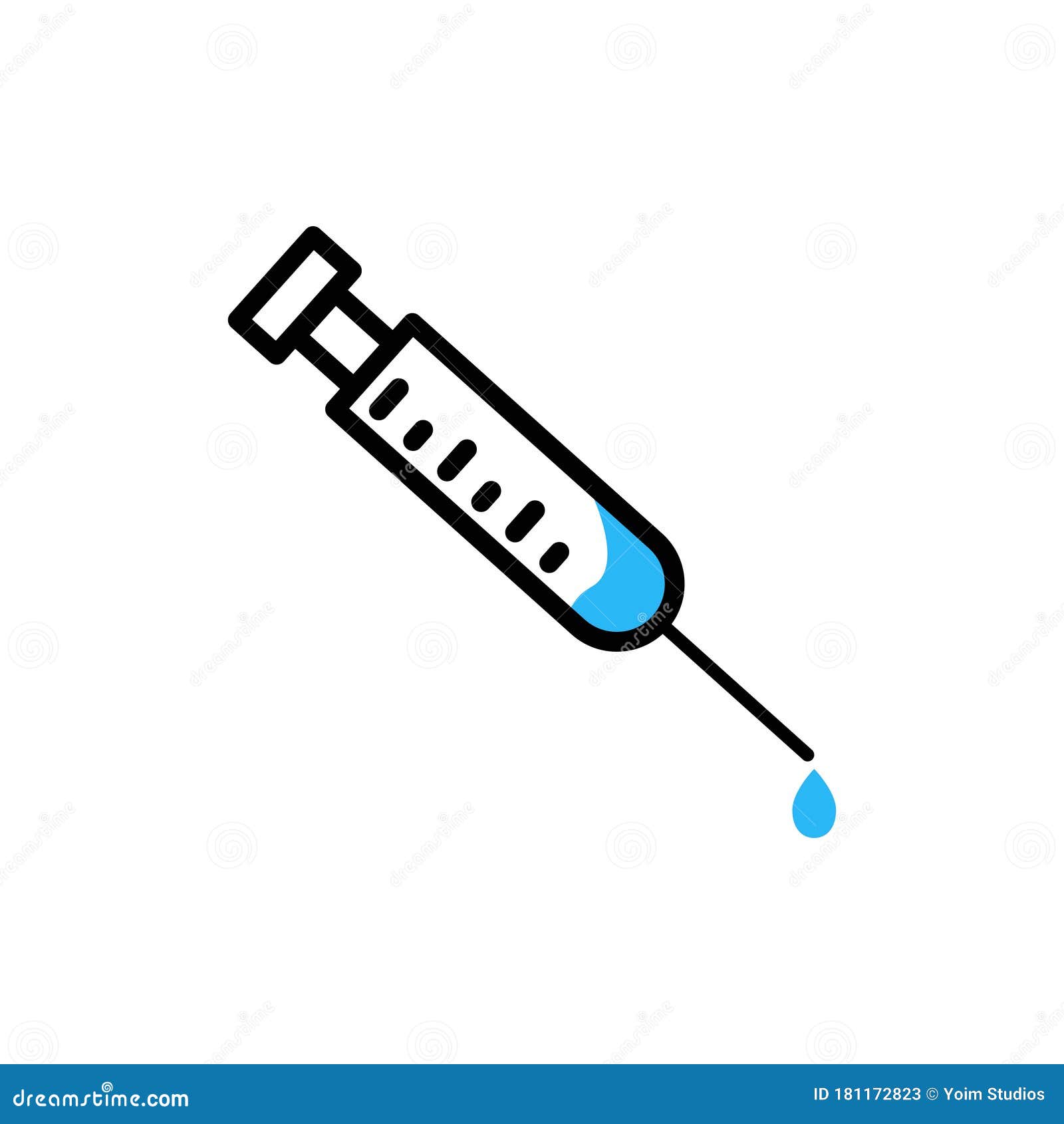 Injection Vector Graphic Design Illustration Stock Vector ...