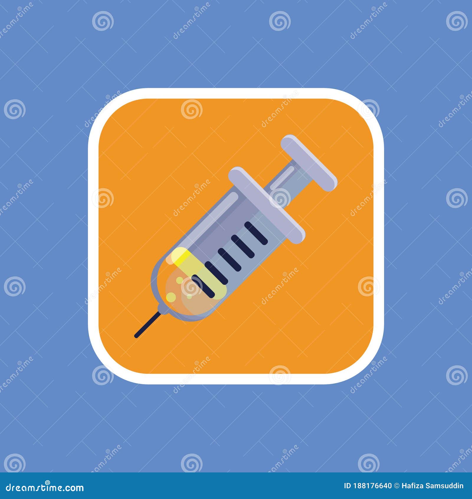 Injection. Vector Illustration Decorative Design Stock Vector ...