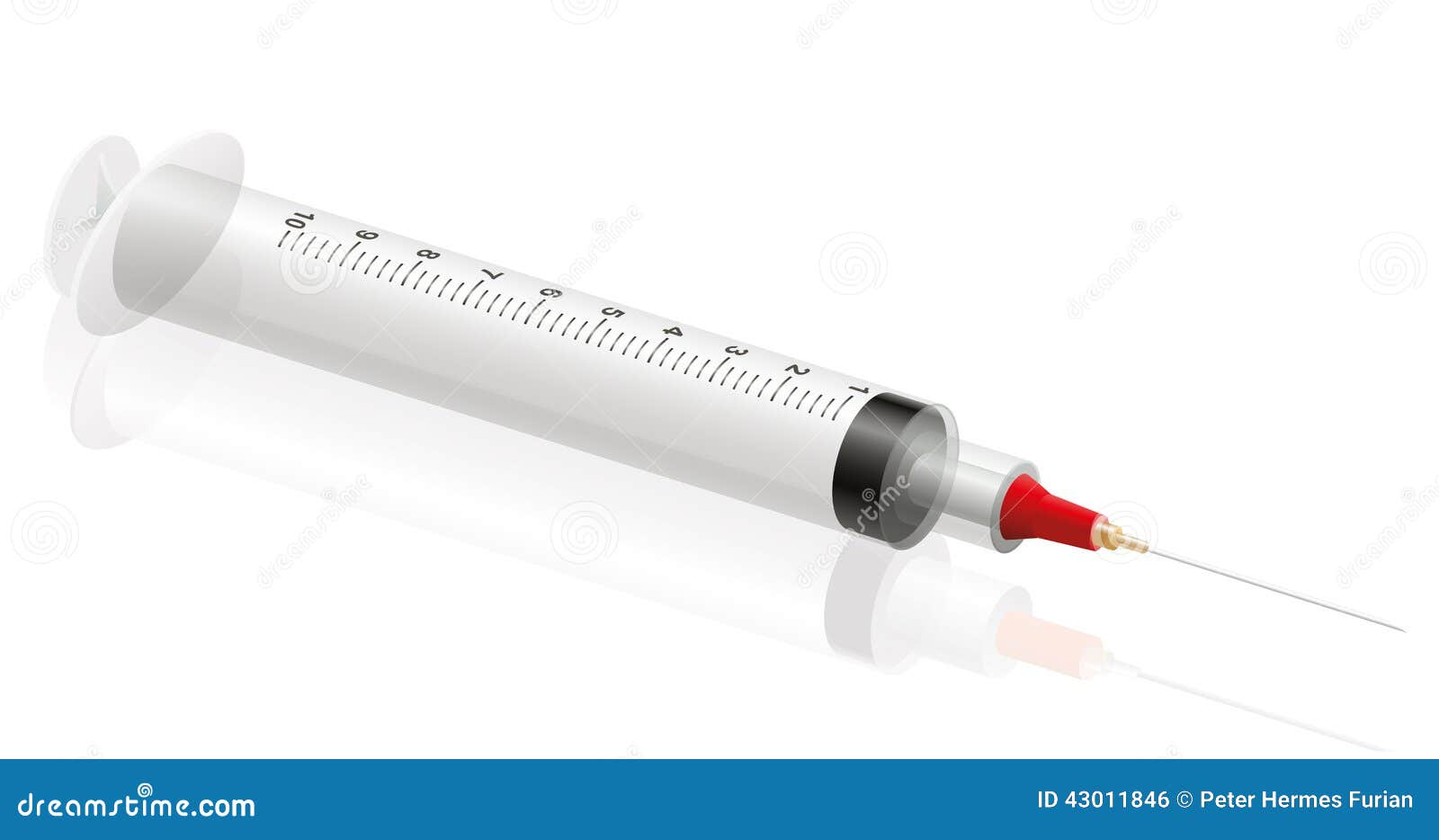 Injection White stock vector. Illustration of medical - 43011846