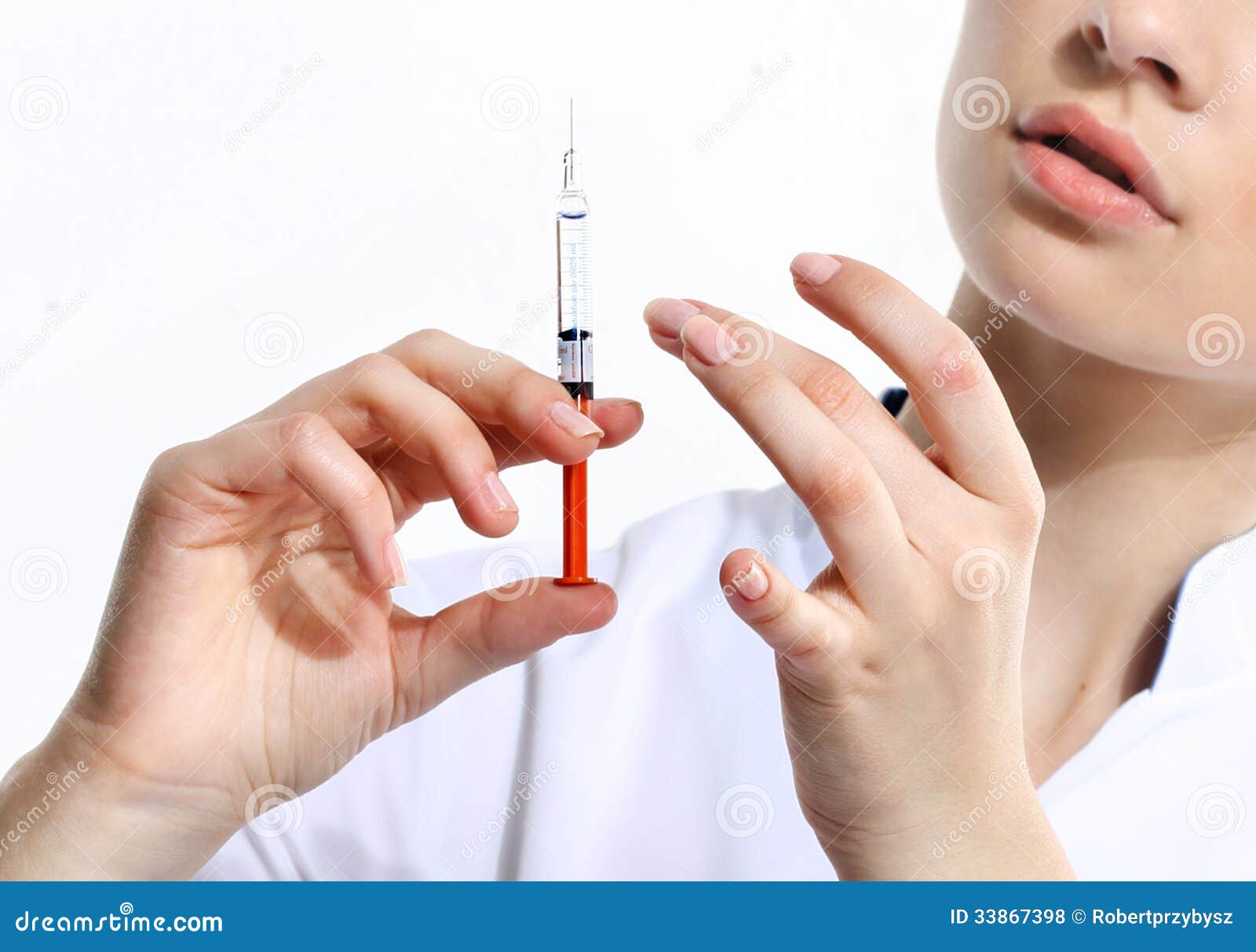 Injection stock photo. Image of female, vaccine, assistance - 33867398