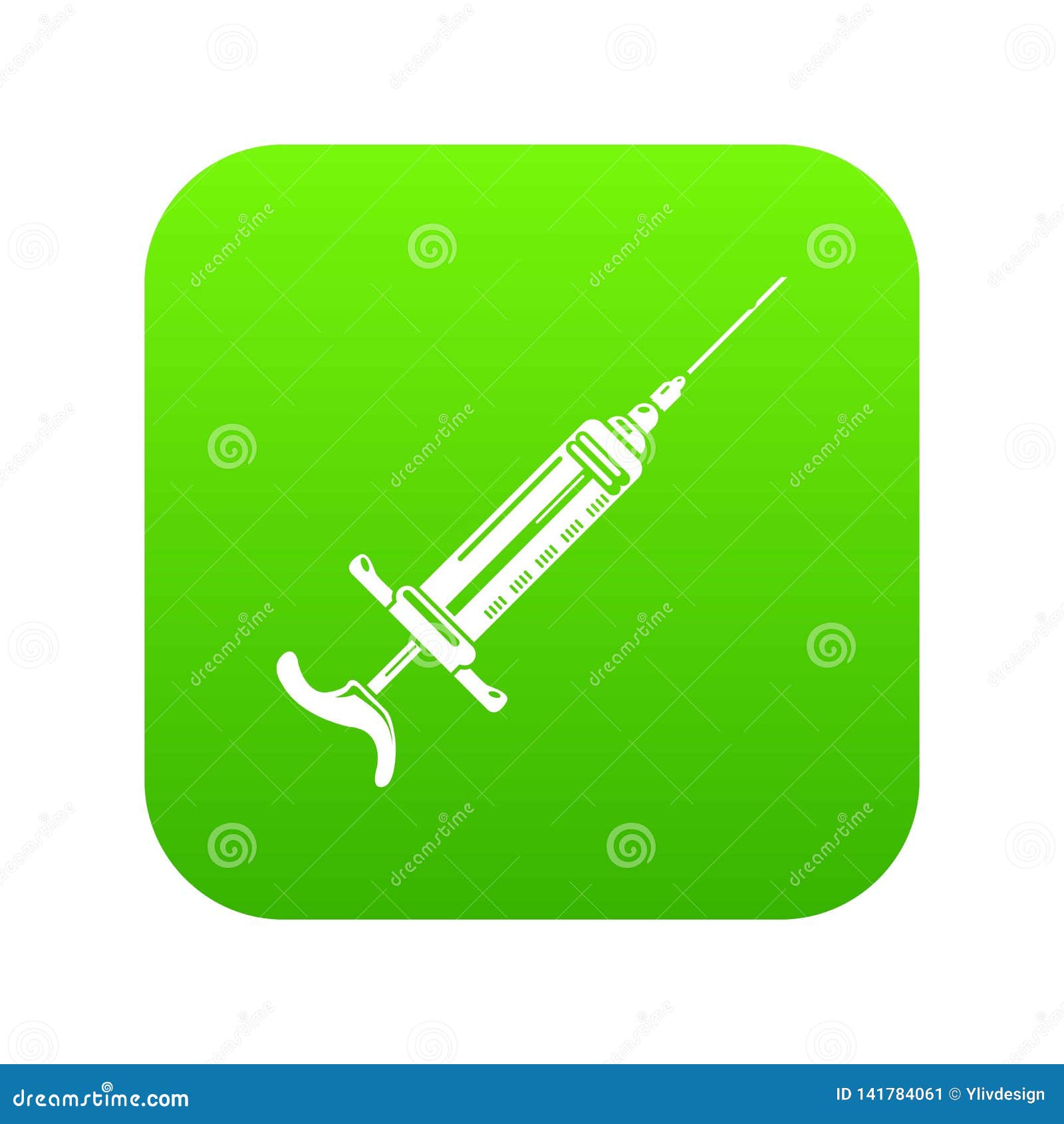 Injector Icon, Simple Style Stock Vector - Illustration of hospital ...