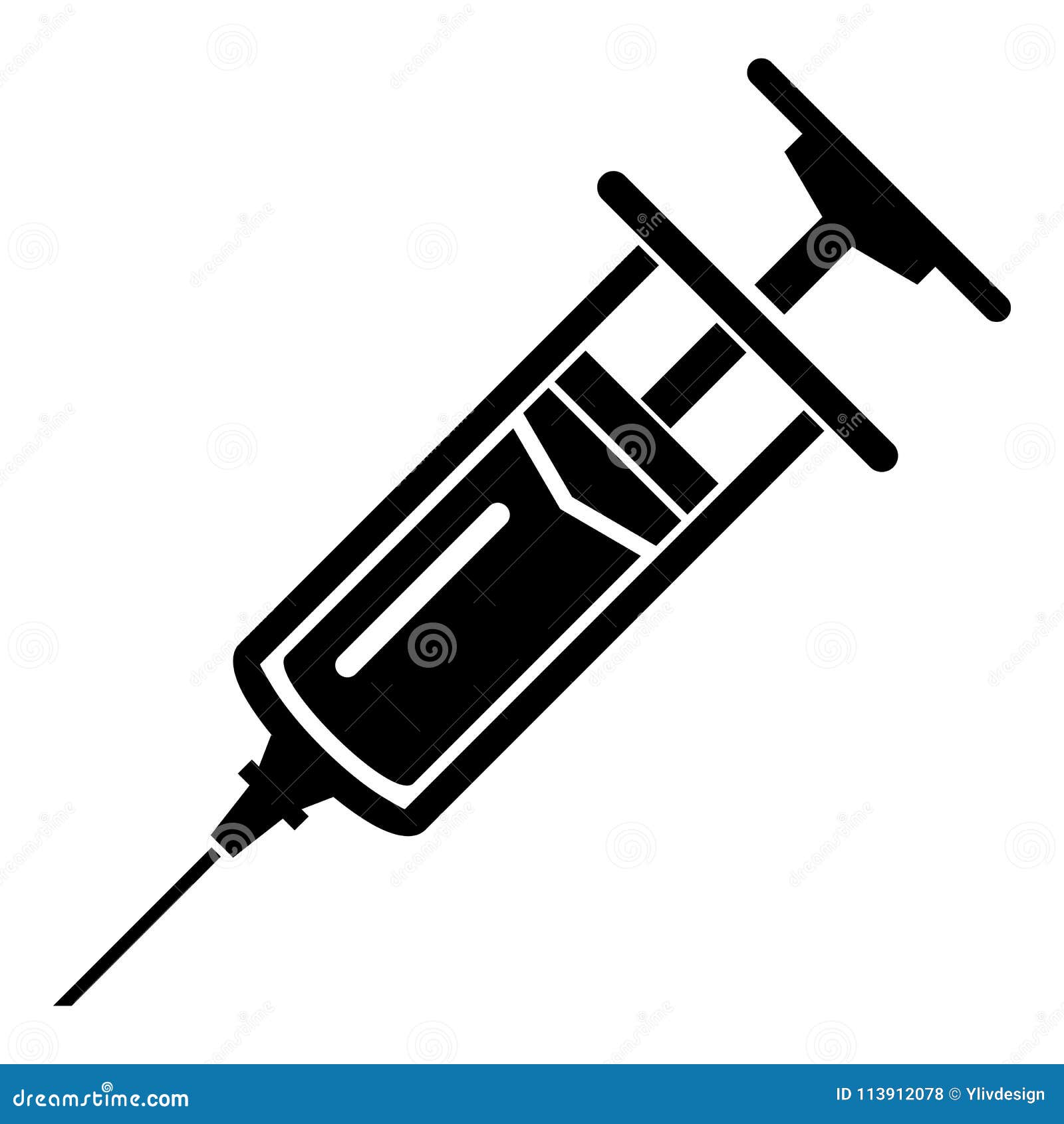 Injector Icon, Simple Style Stock Vector - Illustration of cure, logo ...