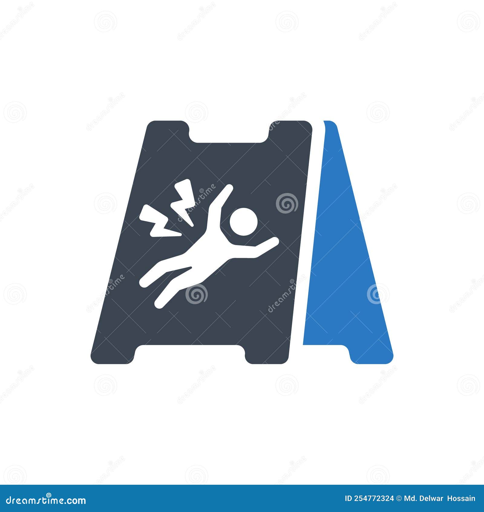 Injure Liability Icon Vector Illustration | CartoonDealer.com #254772324