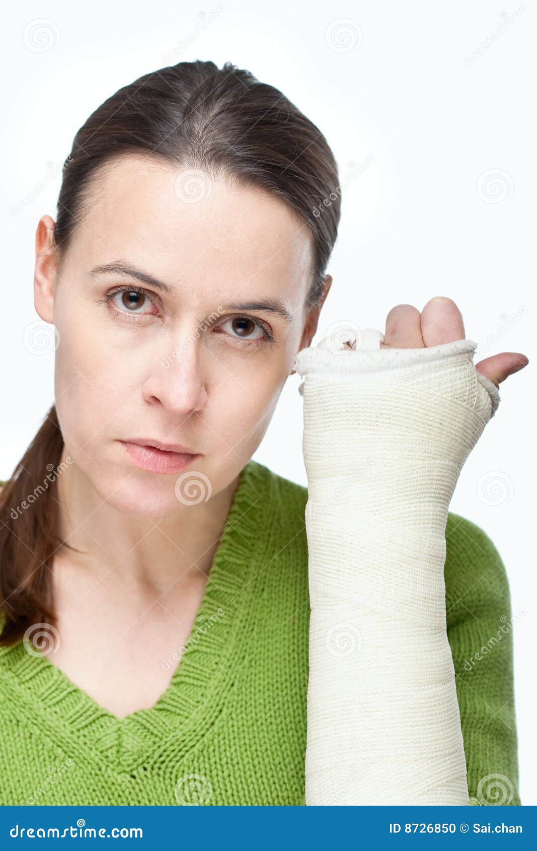Injured stock photo. Image of bandage, medical, injury - 8726850