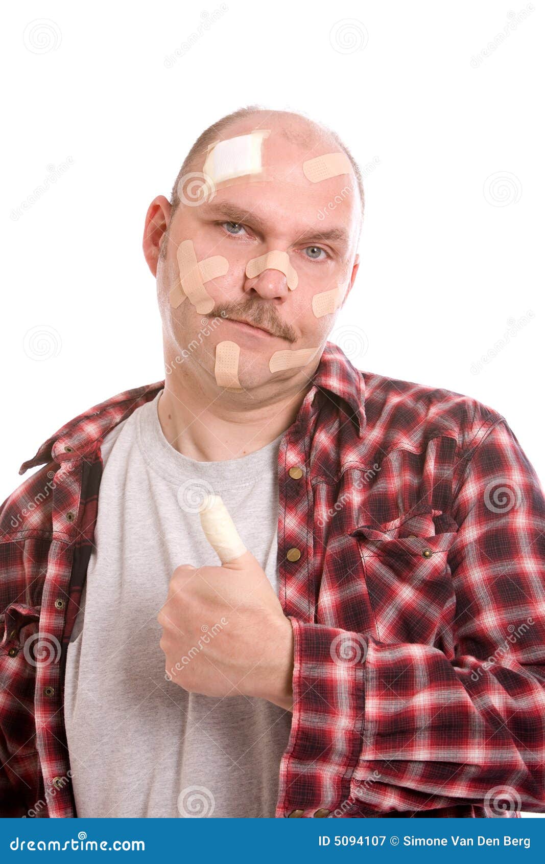 Injured man stock image. Image of accident, hurting, adult - 5094107