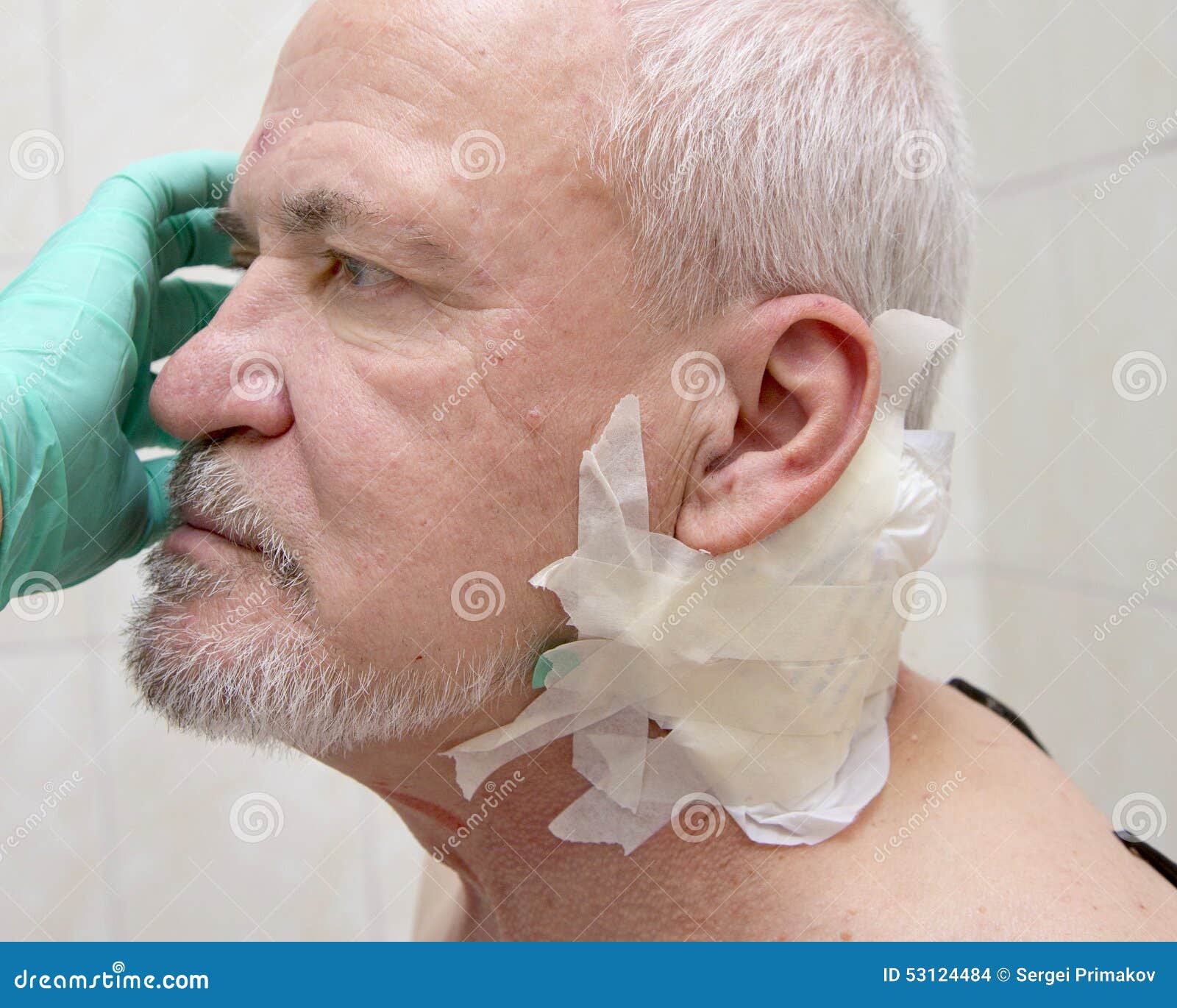 Injured old man stock photo. Image of fraction, knock - 53124484