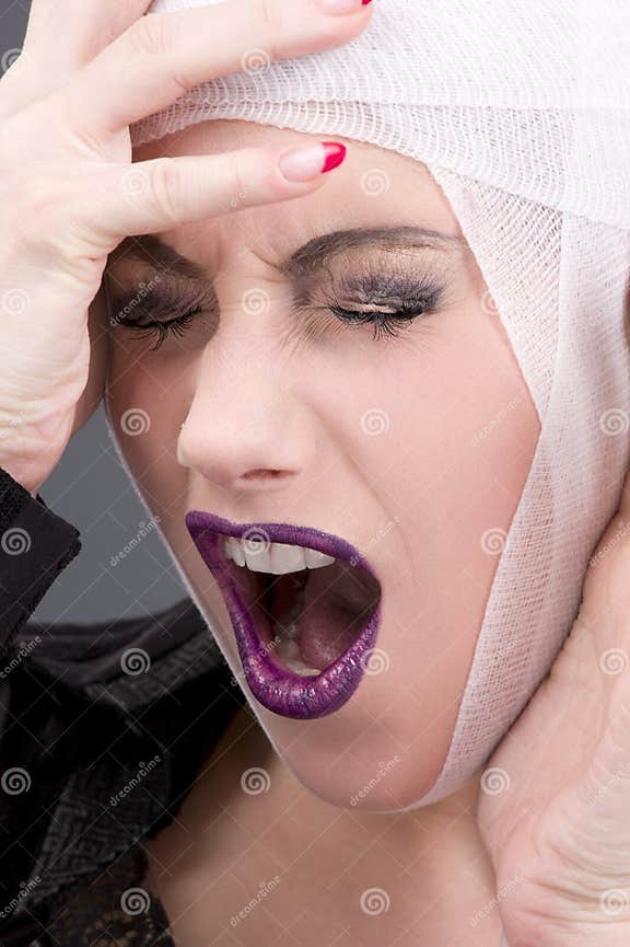 Injury stock photo. Image of injury, crazy, miserable - 10980576