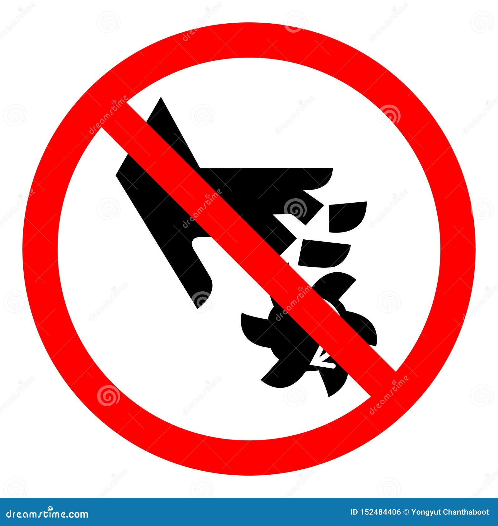 Injury Hazard Cutting of Fingers Rotating Blade Symbol Sign, Vector ... Injury Hazard Cutting of Fingers Rotating Blade Symbol Sign, Vector ...