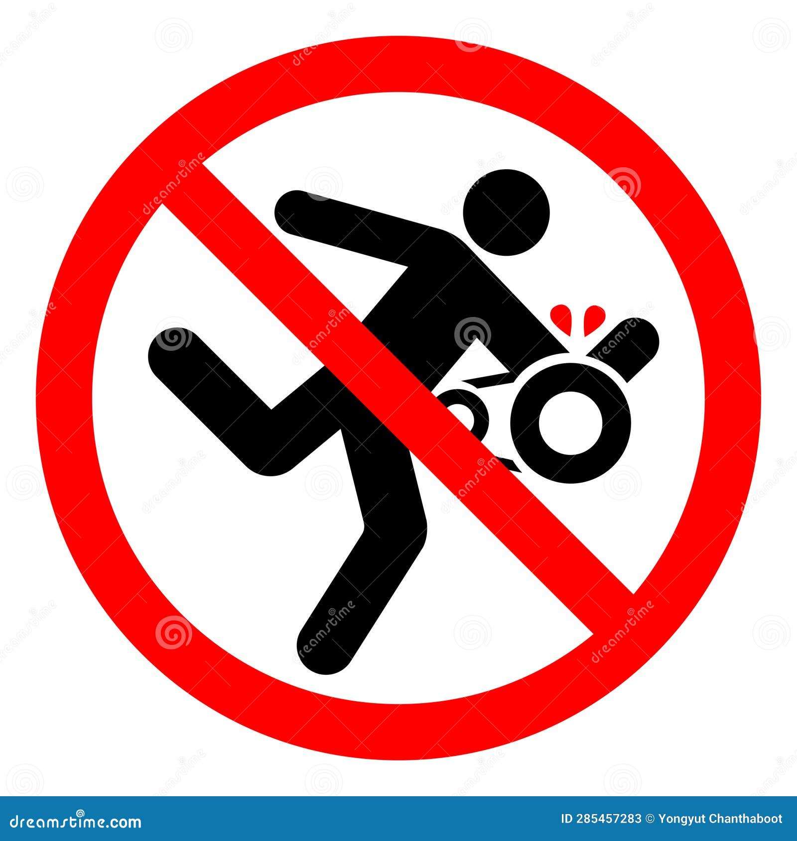 Injury Hazard Guard Remove Risk of Severe Injury Symbol Sign, Vector ...