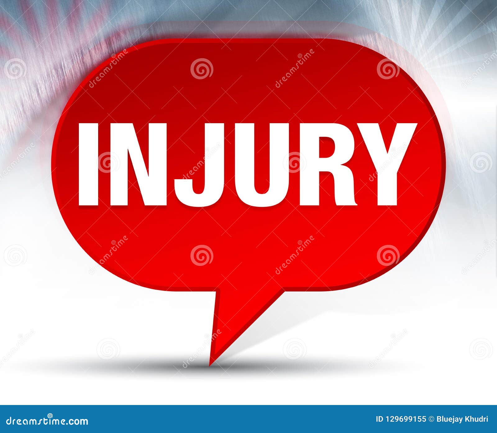 Injury Red Bubble Background Stock Illustration - Illustration of ...