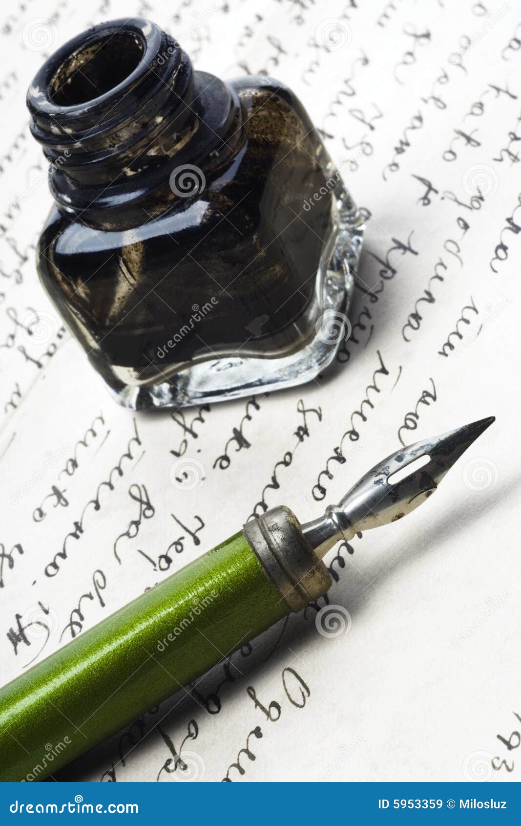 Ink stock image. Image of epistle, letter, vintage, writting - 5953359