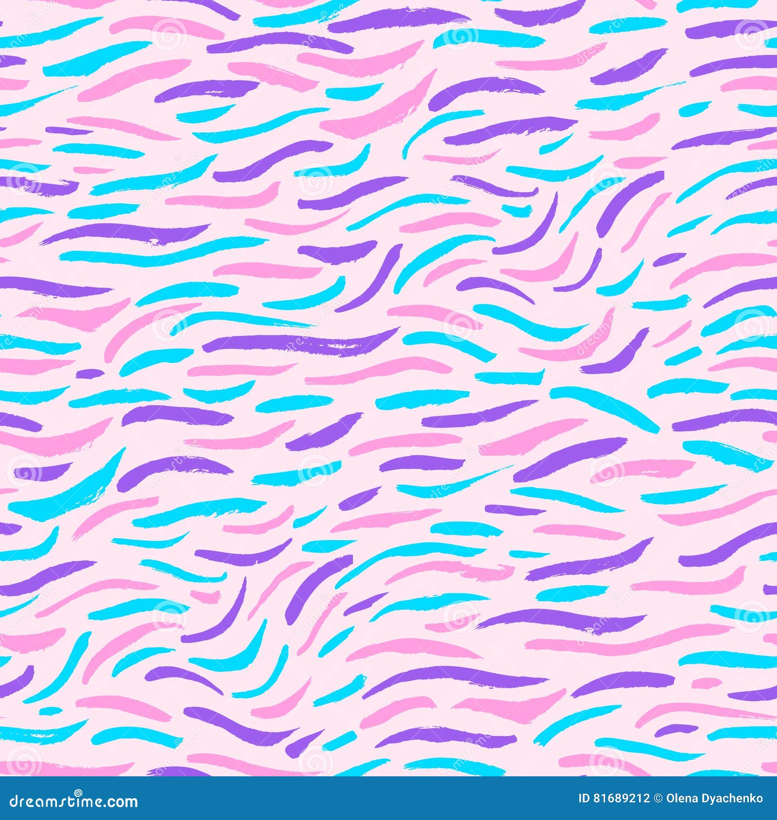 Ink Abstract Seamless Pattern. Background with Artistic Strips I Stock ...