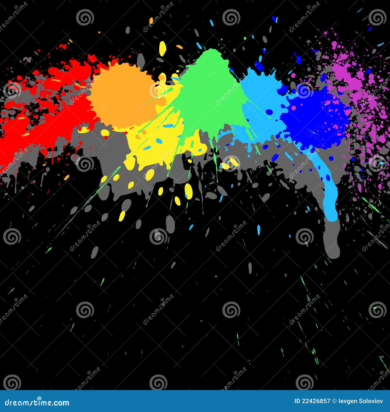 Ink background stock vector. Illustration of grunge, modern - 22426857