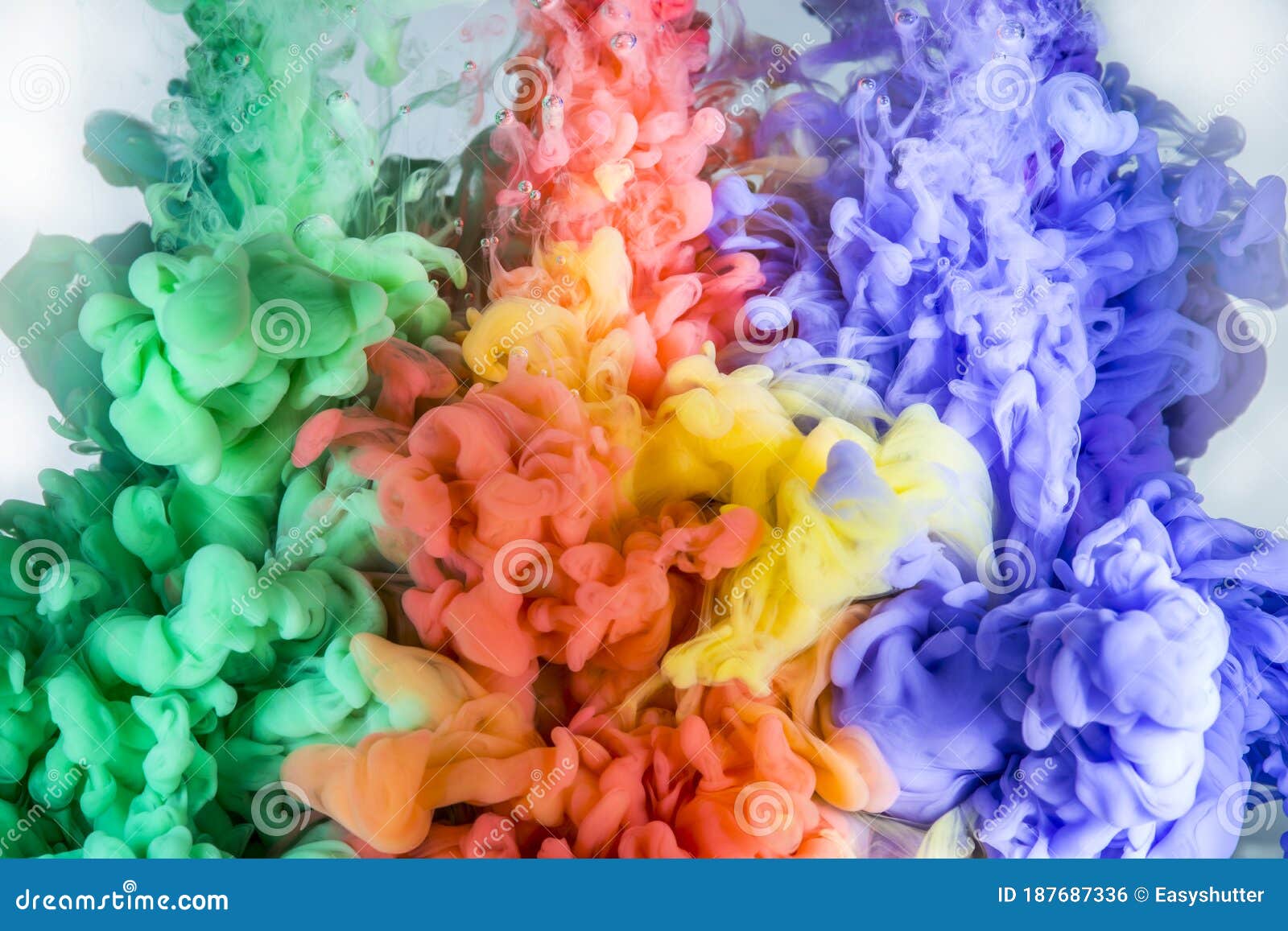 Ink stock photo. Image of pigment, abstract, decoration - 187687336