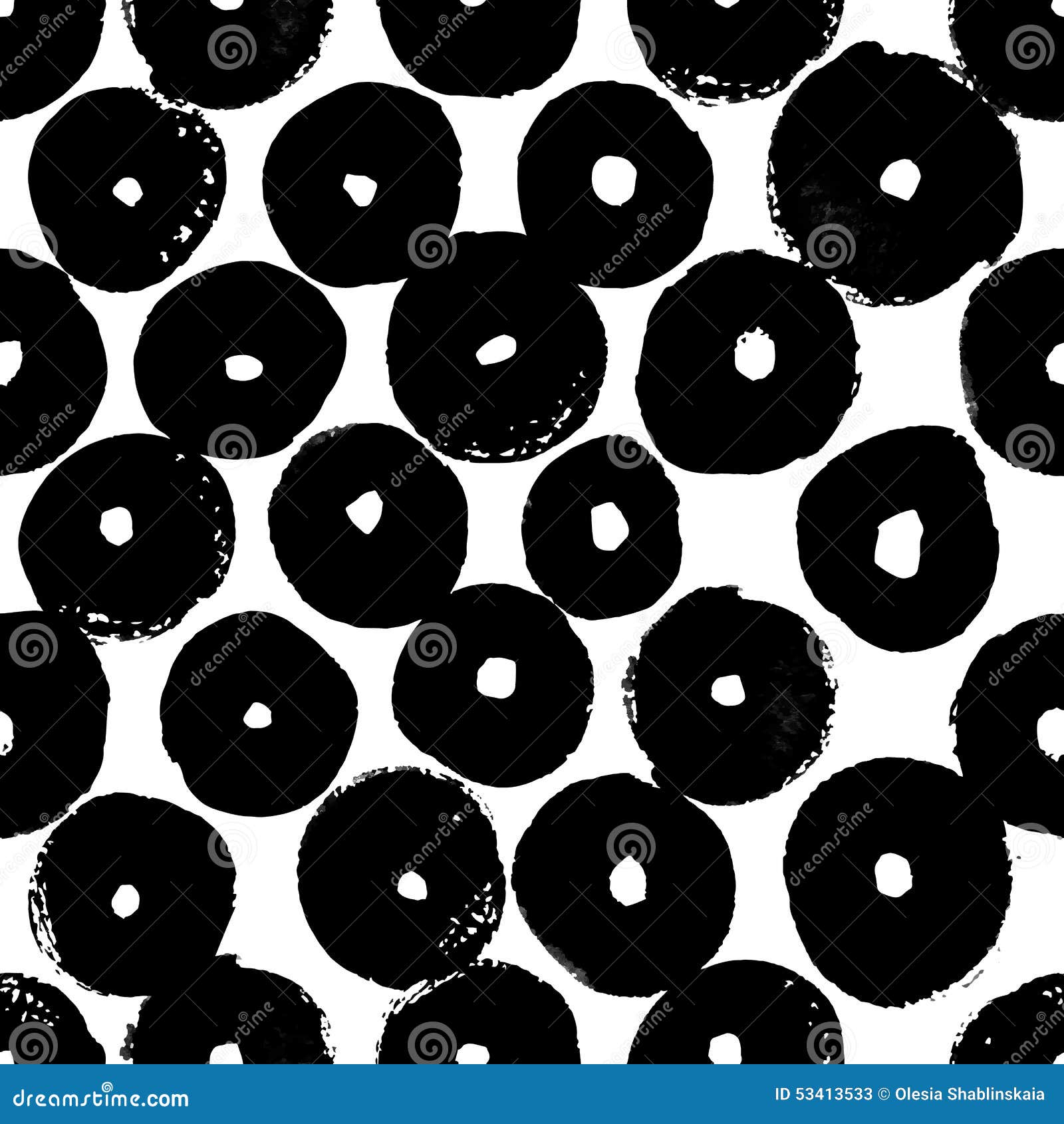 Ink black spot pattern stock vector. Illustration of print - 53413533