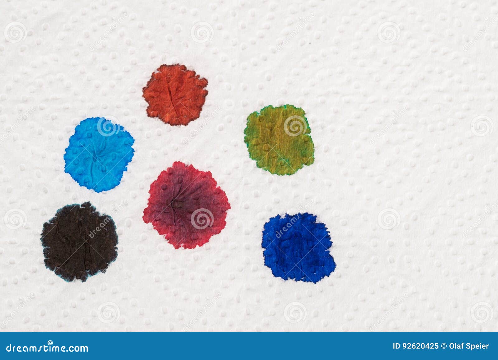 Ink blobs stock image. Image of horizontal, frame, blue - 92620425
