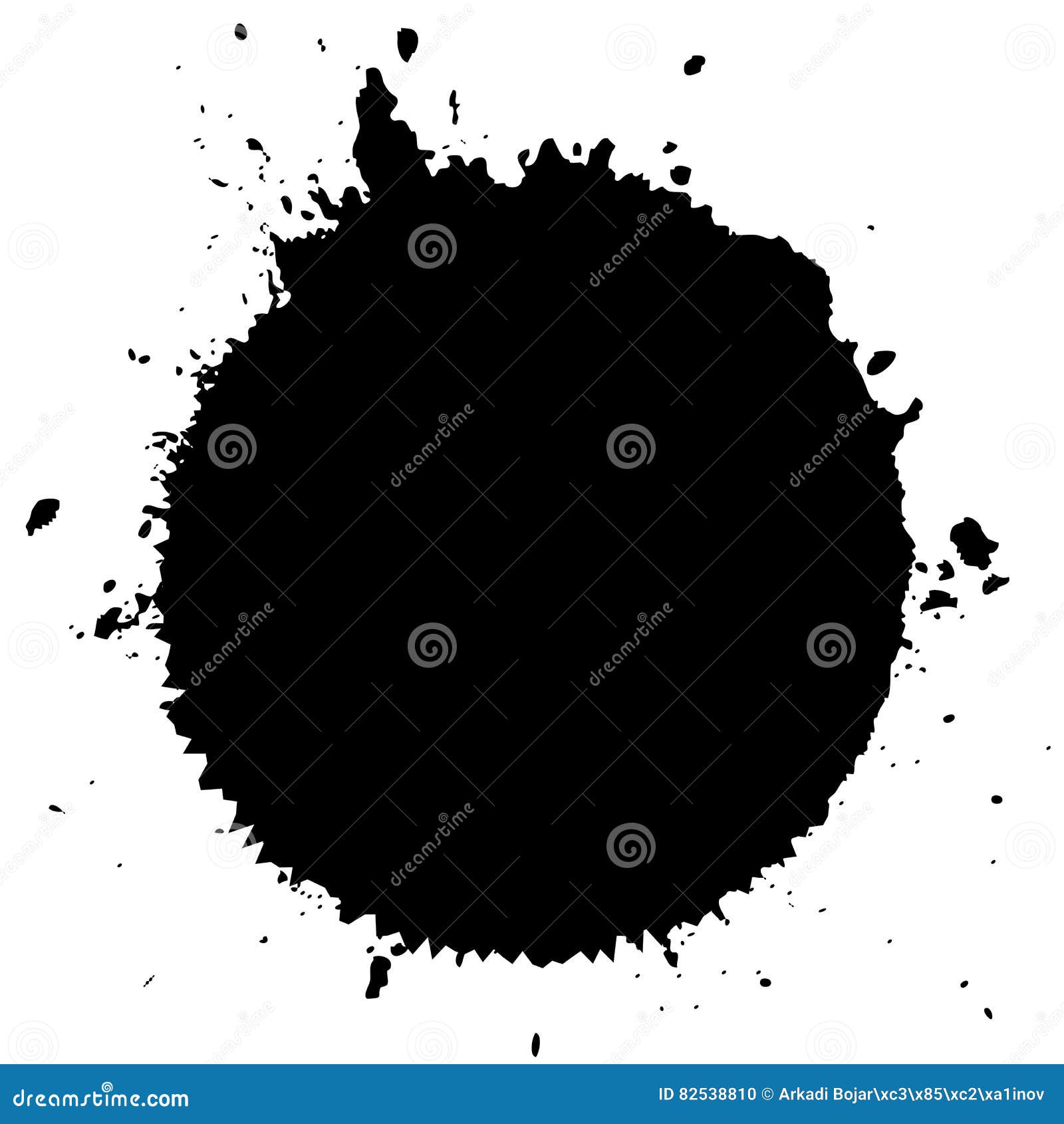 Ink Blot Royalty-Free Stock Photography | CartoonDealer.com #8525957