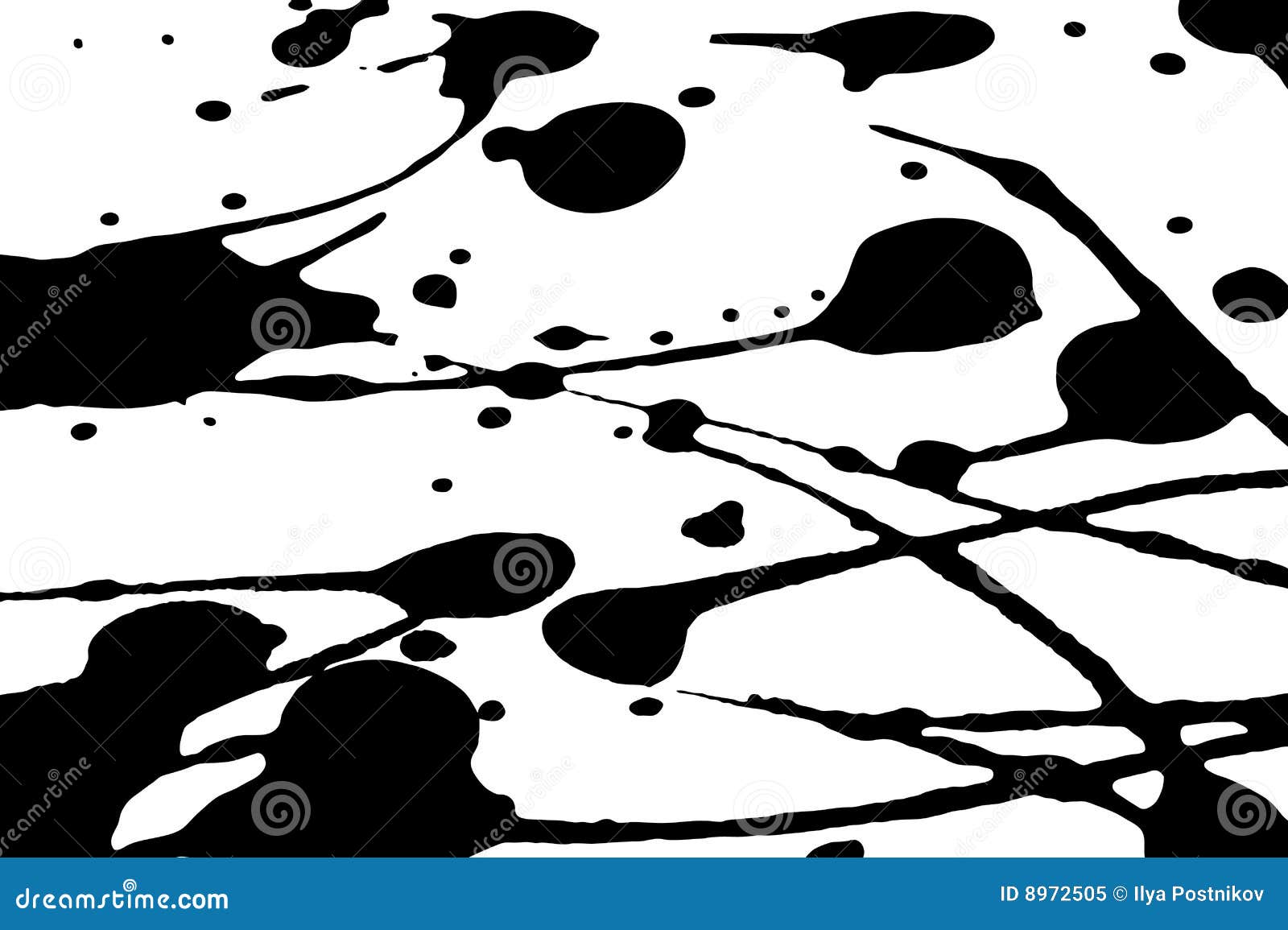 Ink blots stock vector. Illustration of paint, dirty, icon - 8972505