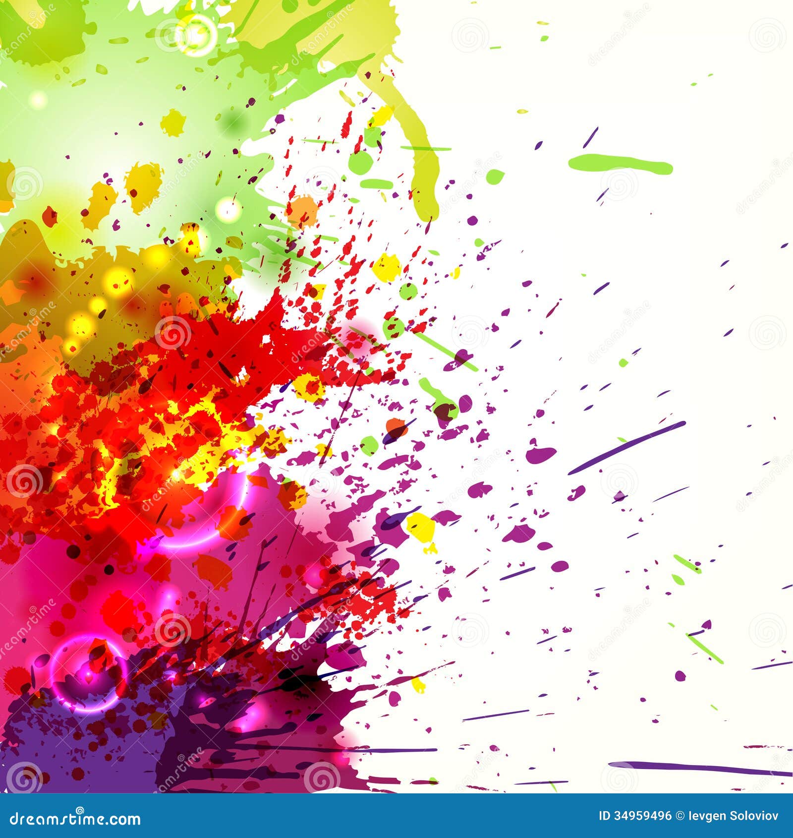 Ink blots background stock vector. Illustration of blot - 34959496