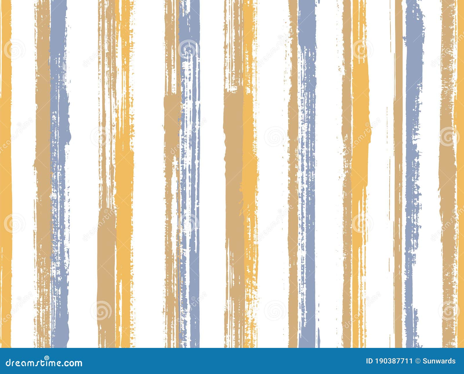 Ink Brush Stroke Parallel Lines Vector Seamless Pattern. Distressed ...