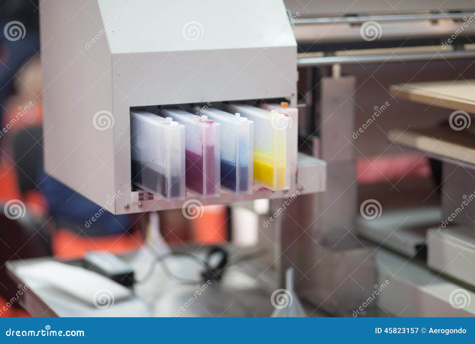 Ink cartridges stock image. Image of blue, printer, cyan - 45823157
