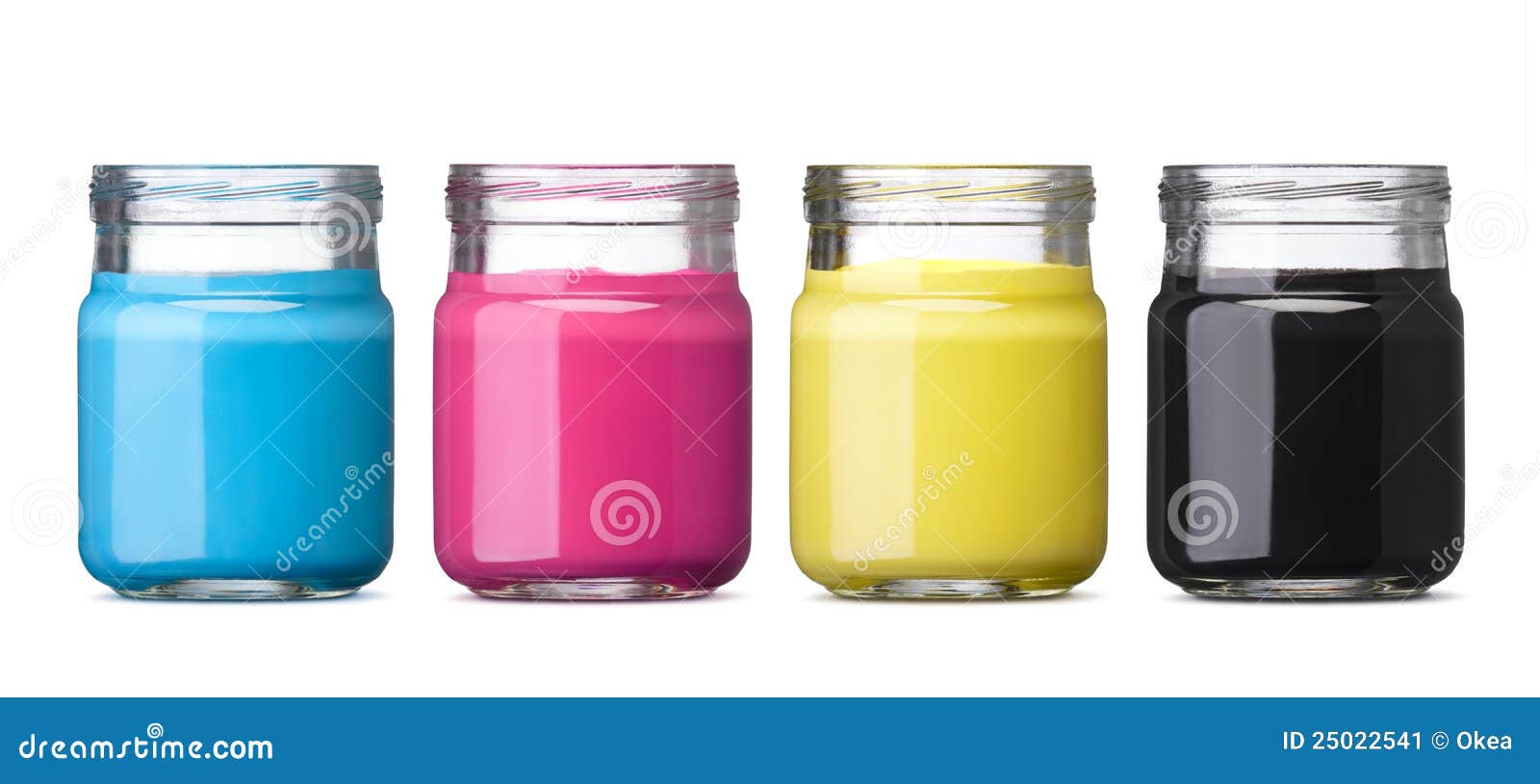 Ink in cmyk stock image. Image of color, liquid, isolated - 25022541