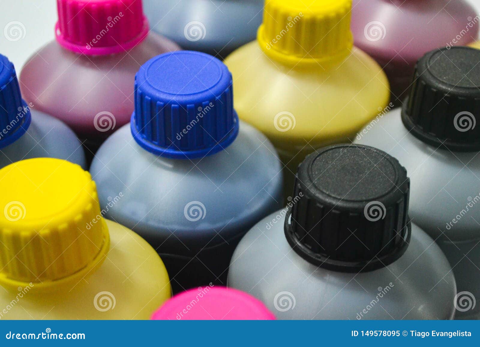 Ink colors Sublimation stock image. Image of colors - 149578095