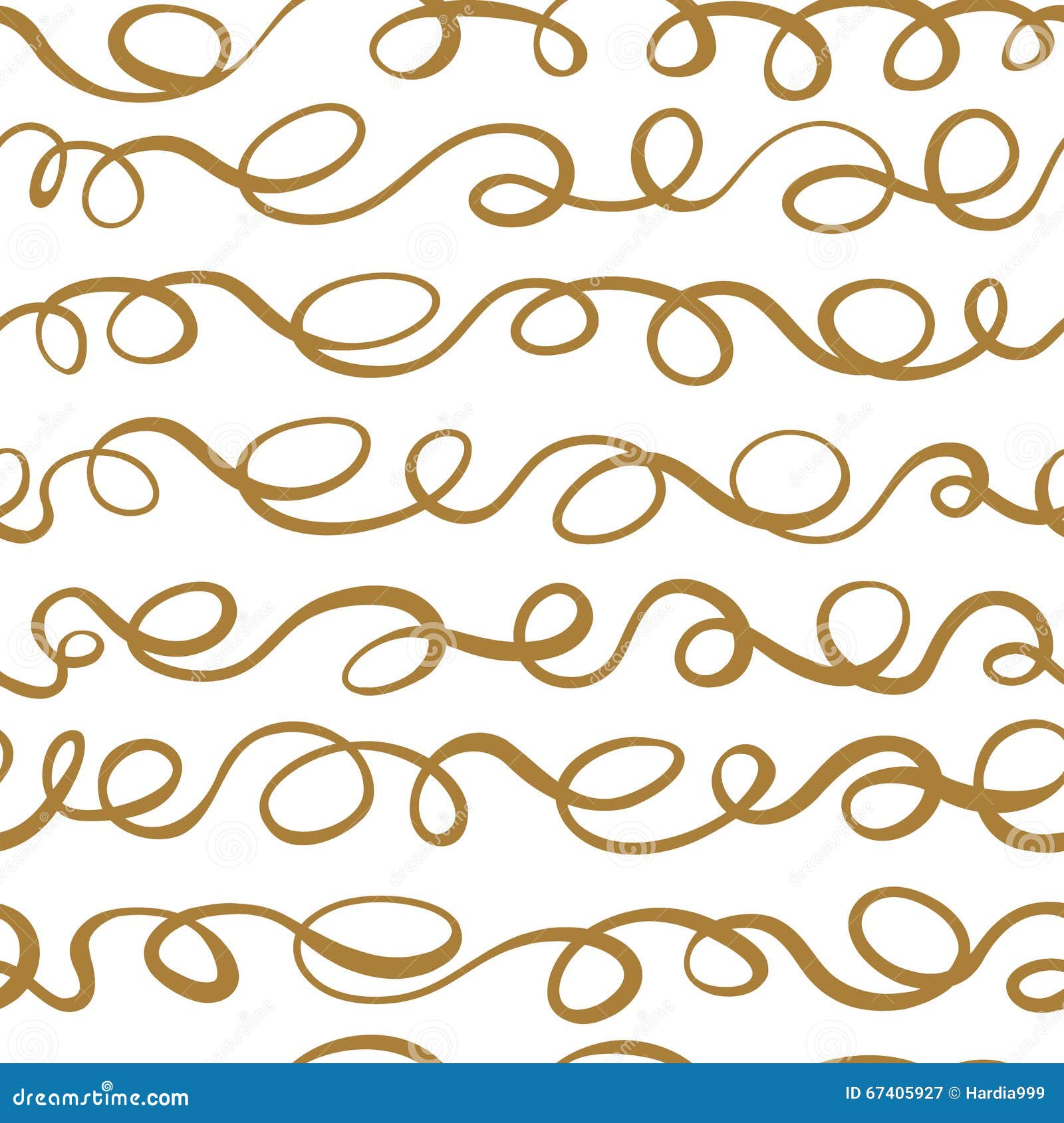 Ink Curves Seamless Pattern Stock Illustration - Illustration of ornate ...