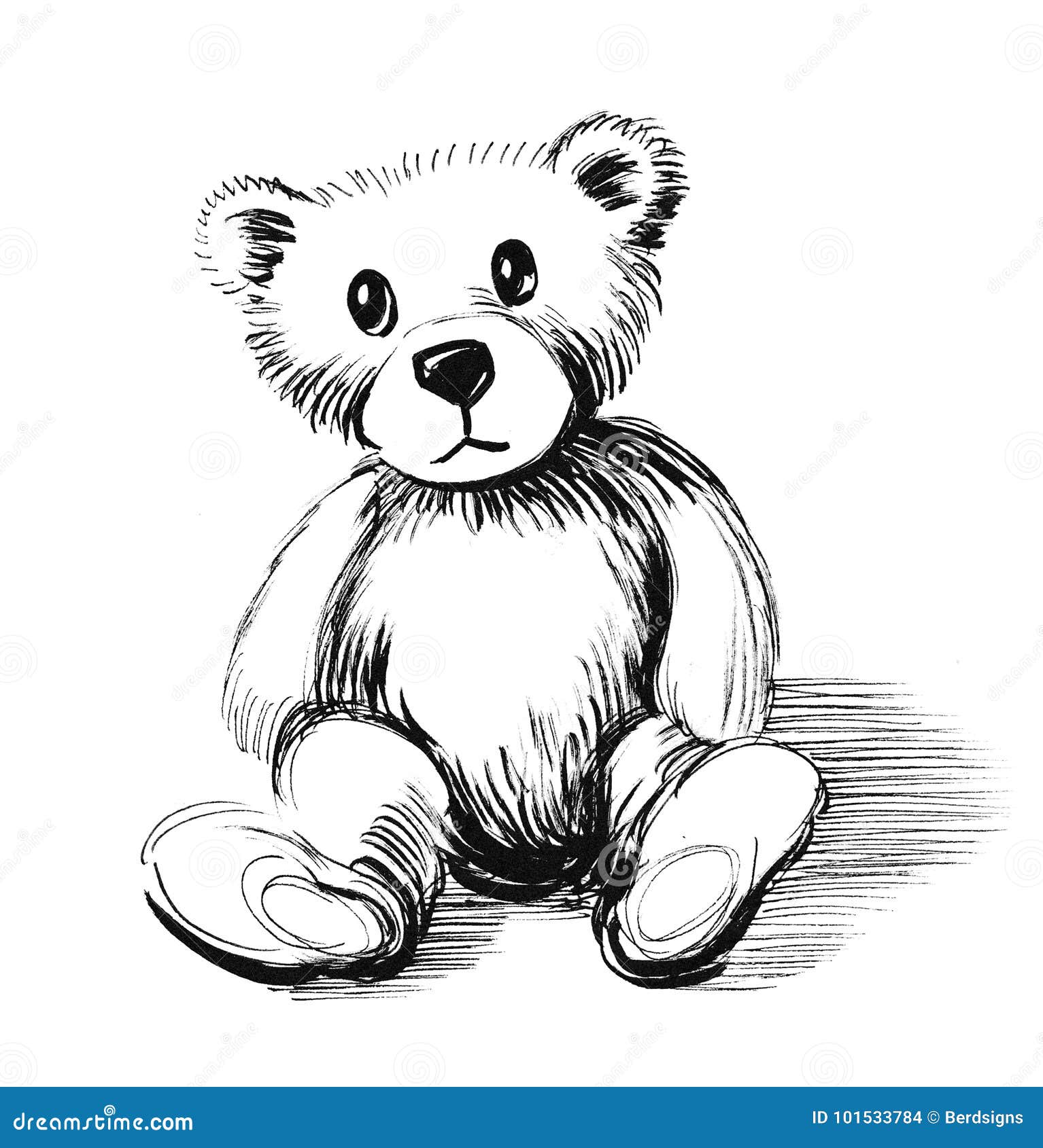 Sad Teddy Bears Drawings