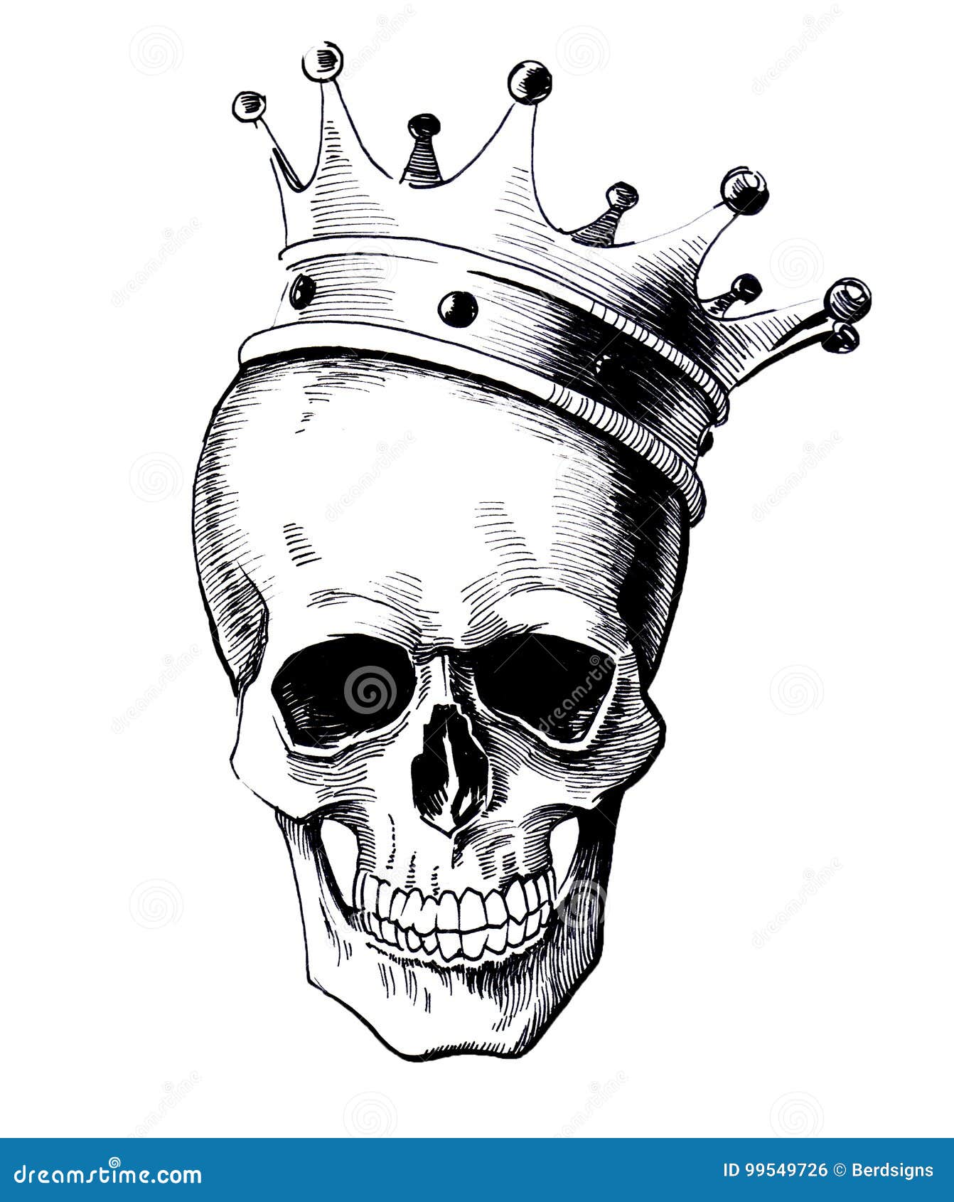 Dead king stock illustration. Illustration of artwork - 99549726