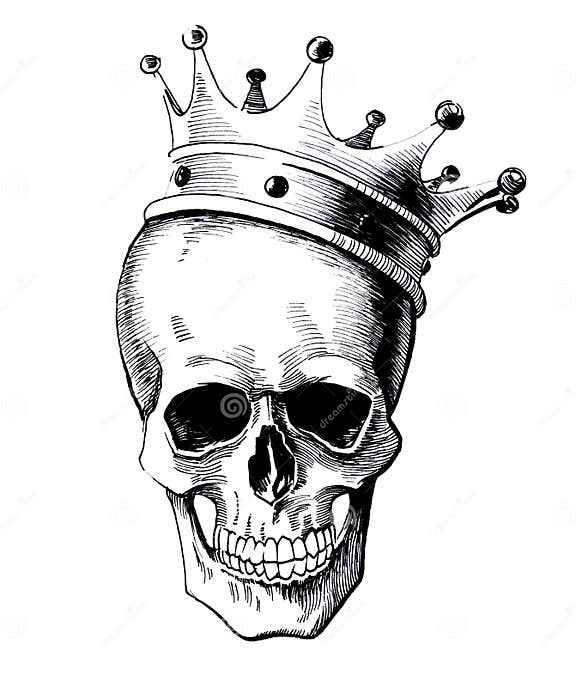 Dead king stock illustration. Illustration of artwork - 99549726