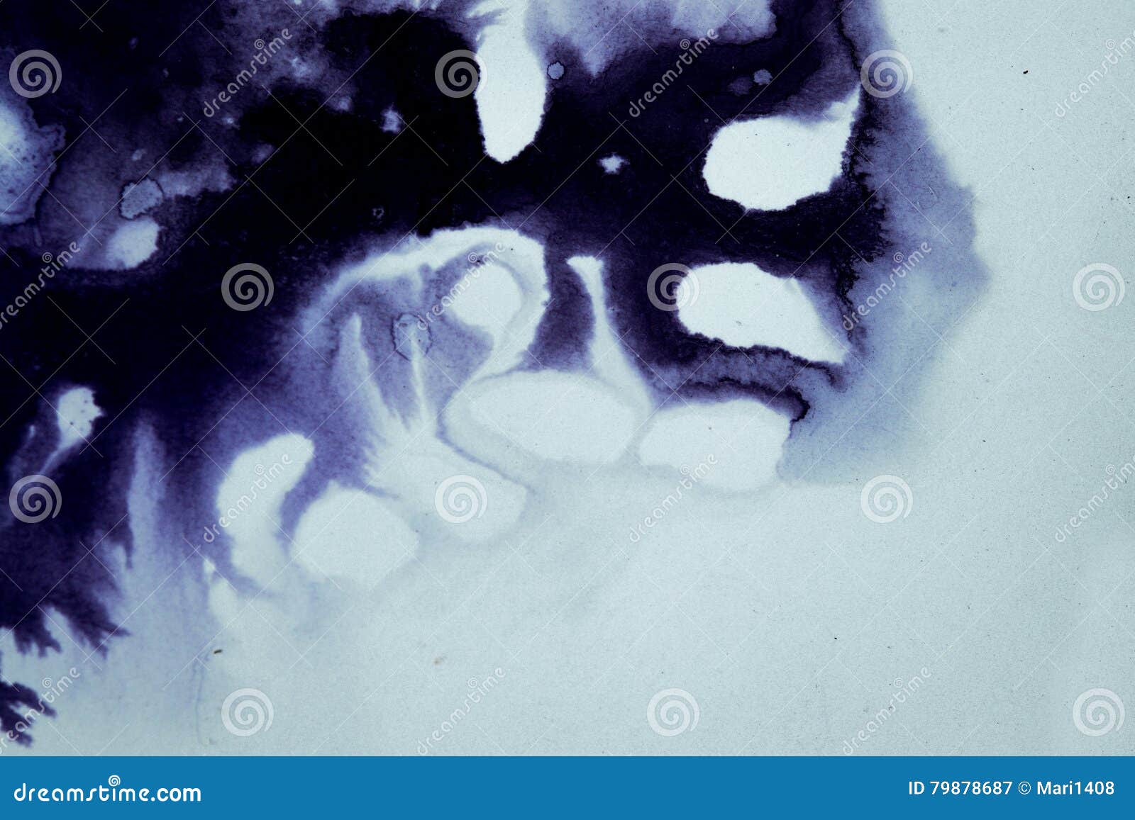 Ink drips on white paper stock image. Image of organic - 79878687