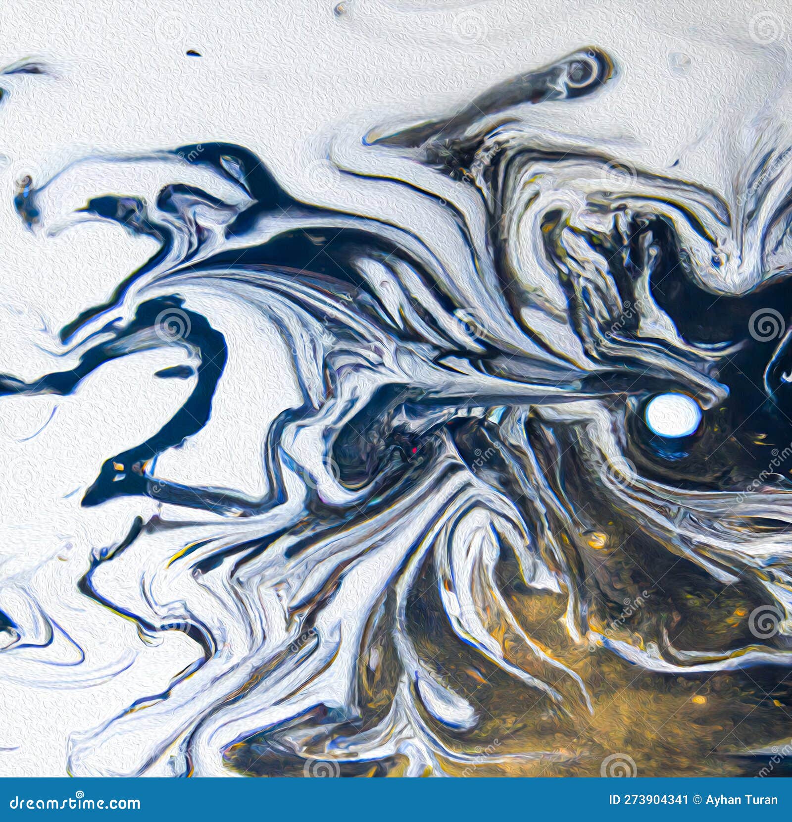 Ink Drop Abstract Background Concept . Stock Illustration ...