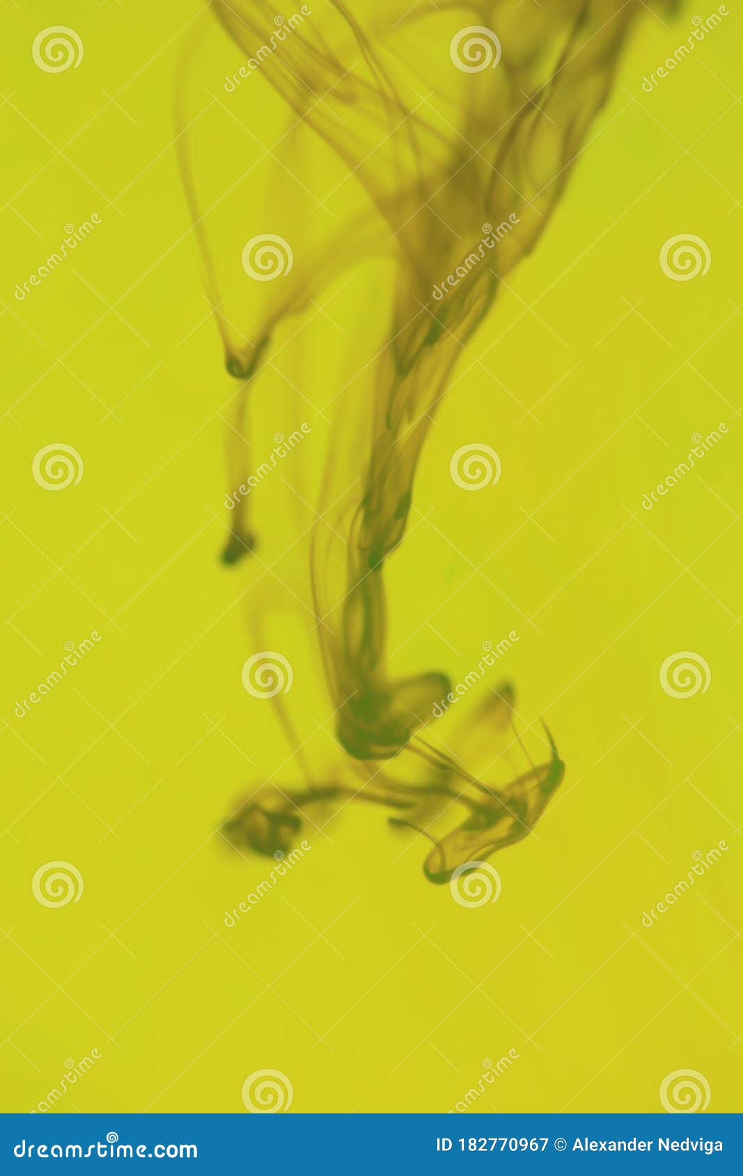 Ink Drop Fantasy Dynamic Motion in Water. Stock Image - Image of blend ...