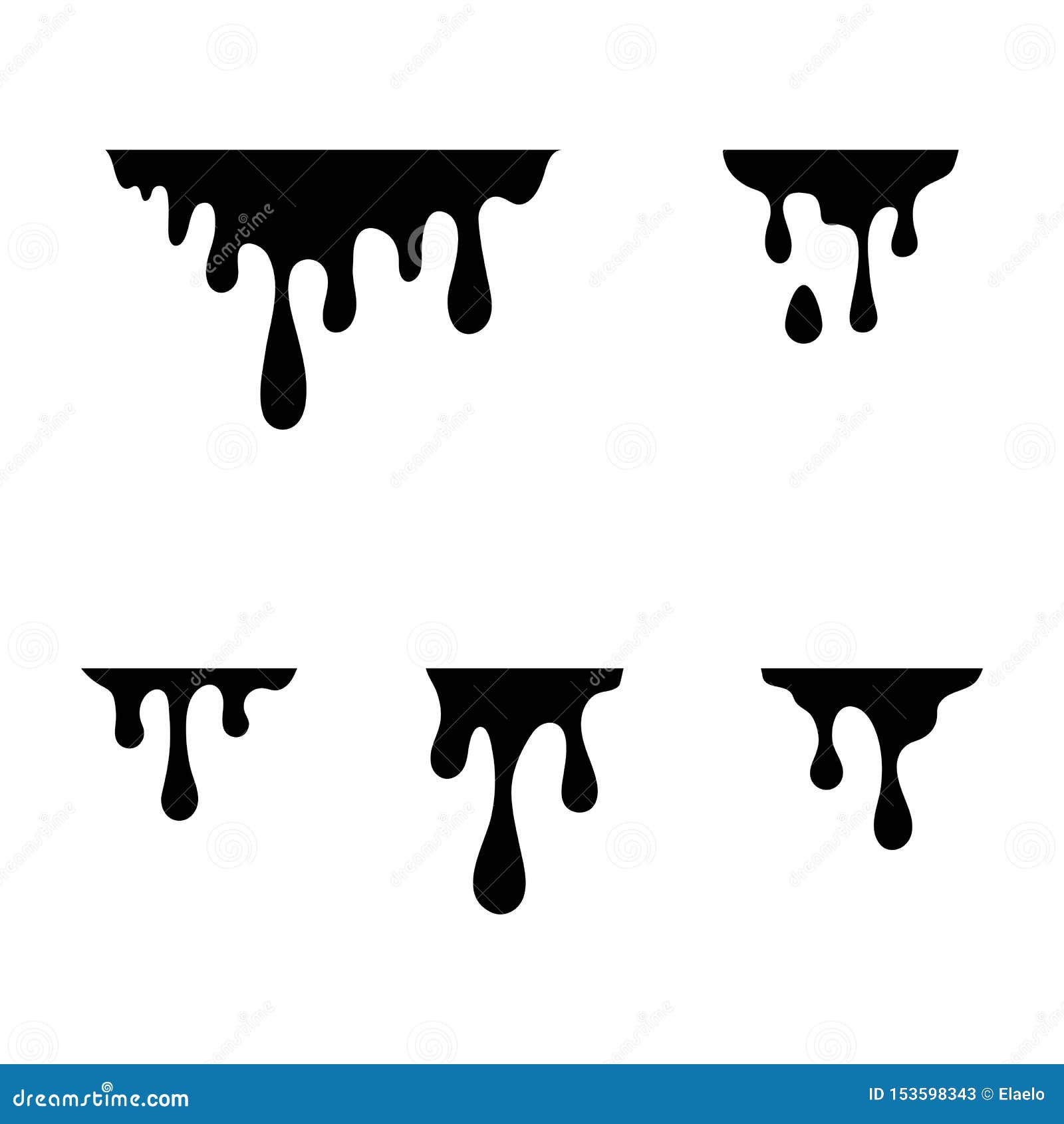 Ink Drop Vector Icon Design Stock Vector - Illustration of drop, liquid ...